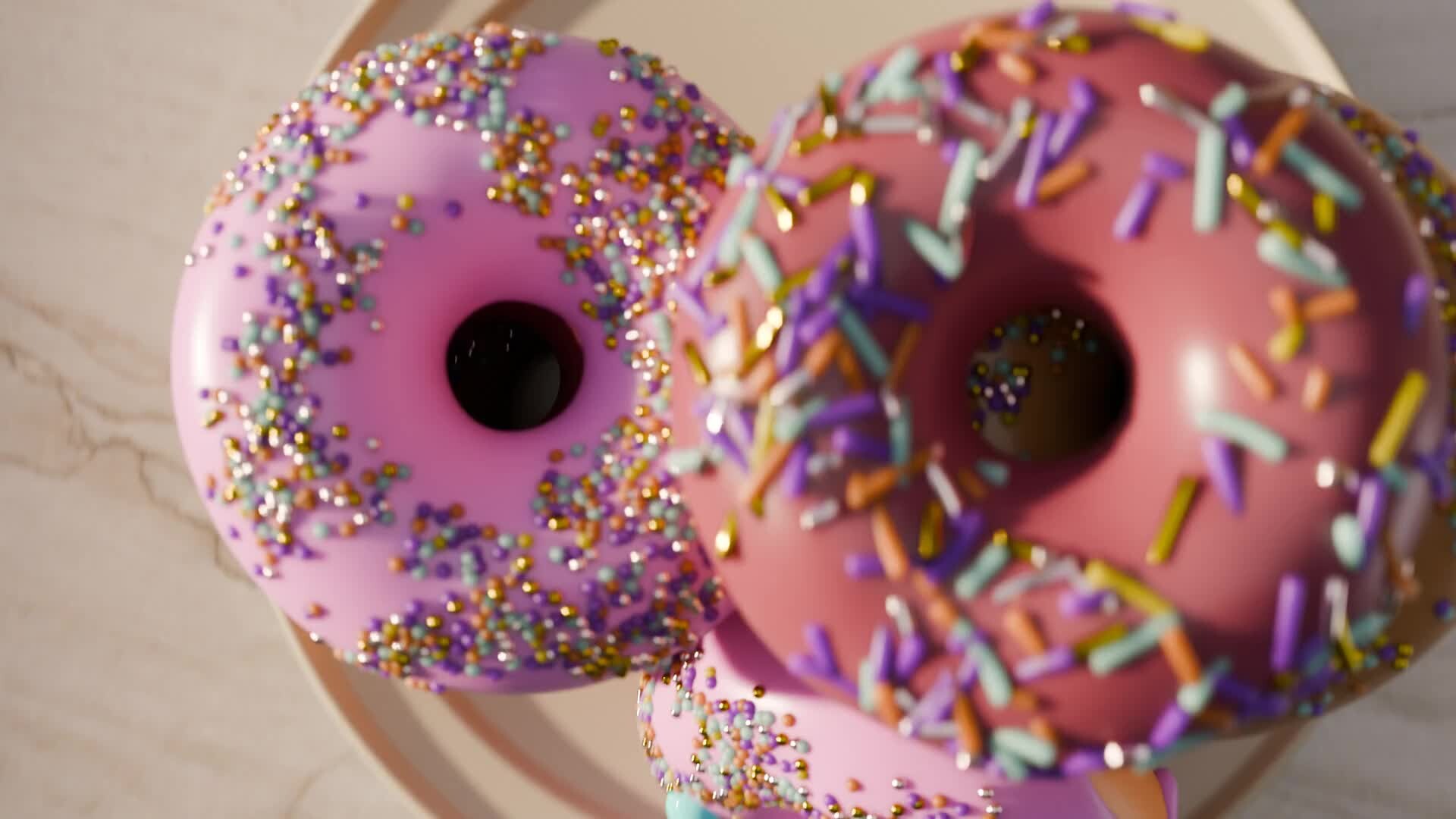 ArtStation - My Donut Project-Blender Guru's Tutorial