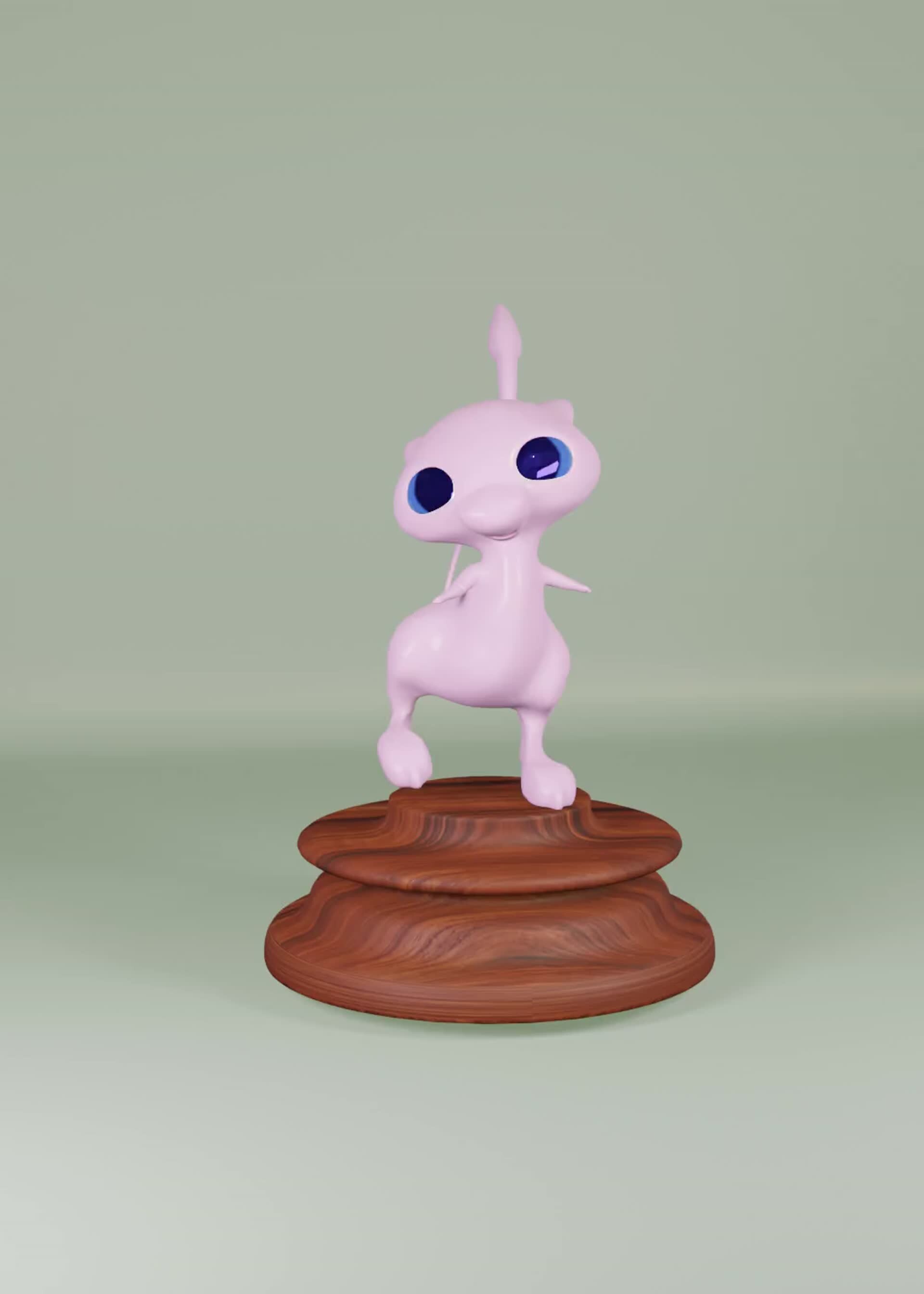 ArtStation - 3d Mew Pokemon