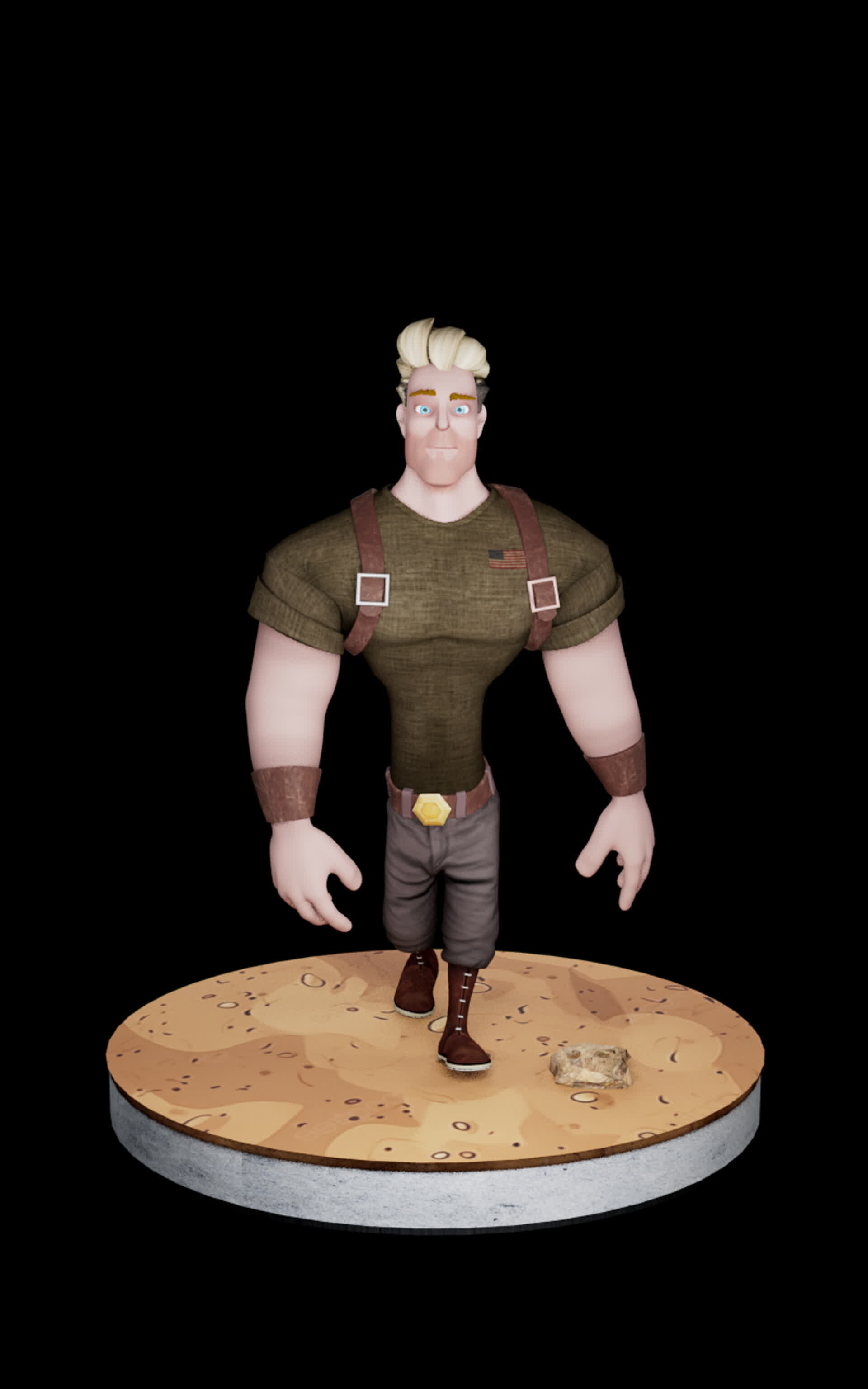 ArtStation - Peter. 3D Character W.i.P.
