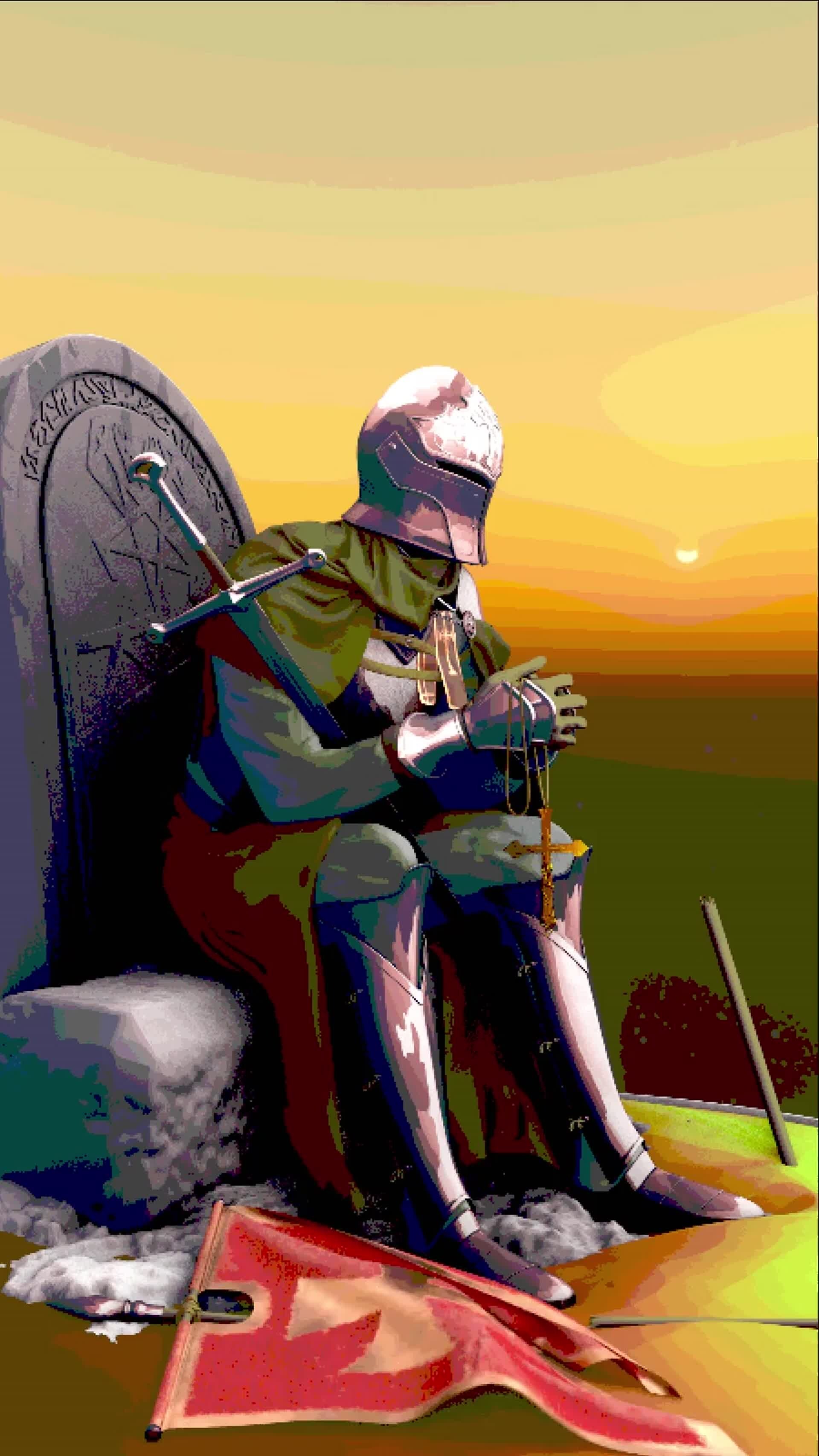 ArtStation - Bored Knight