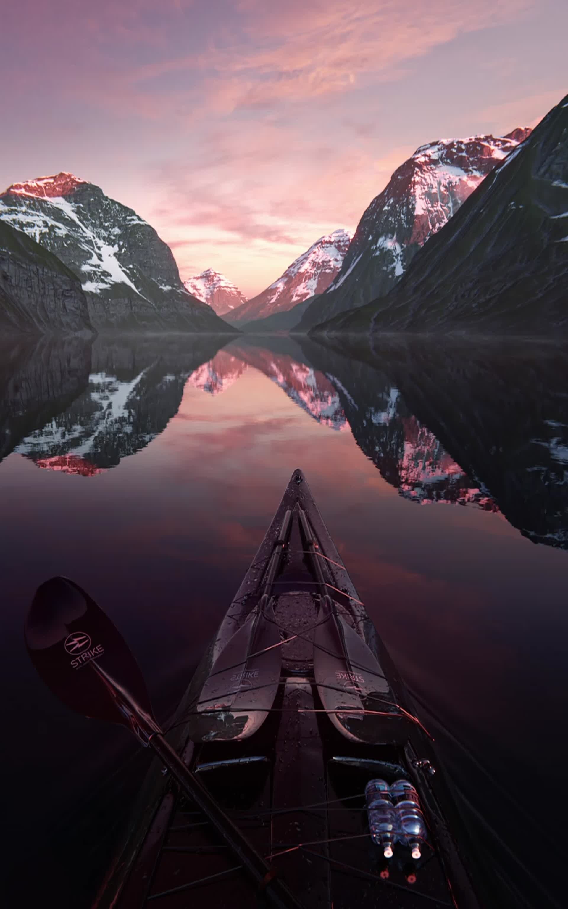 ArtStation - Tranquil fjord