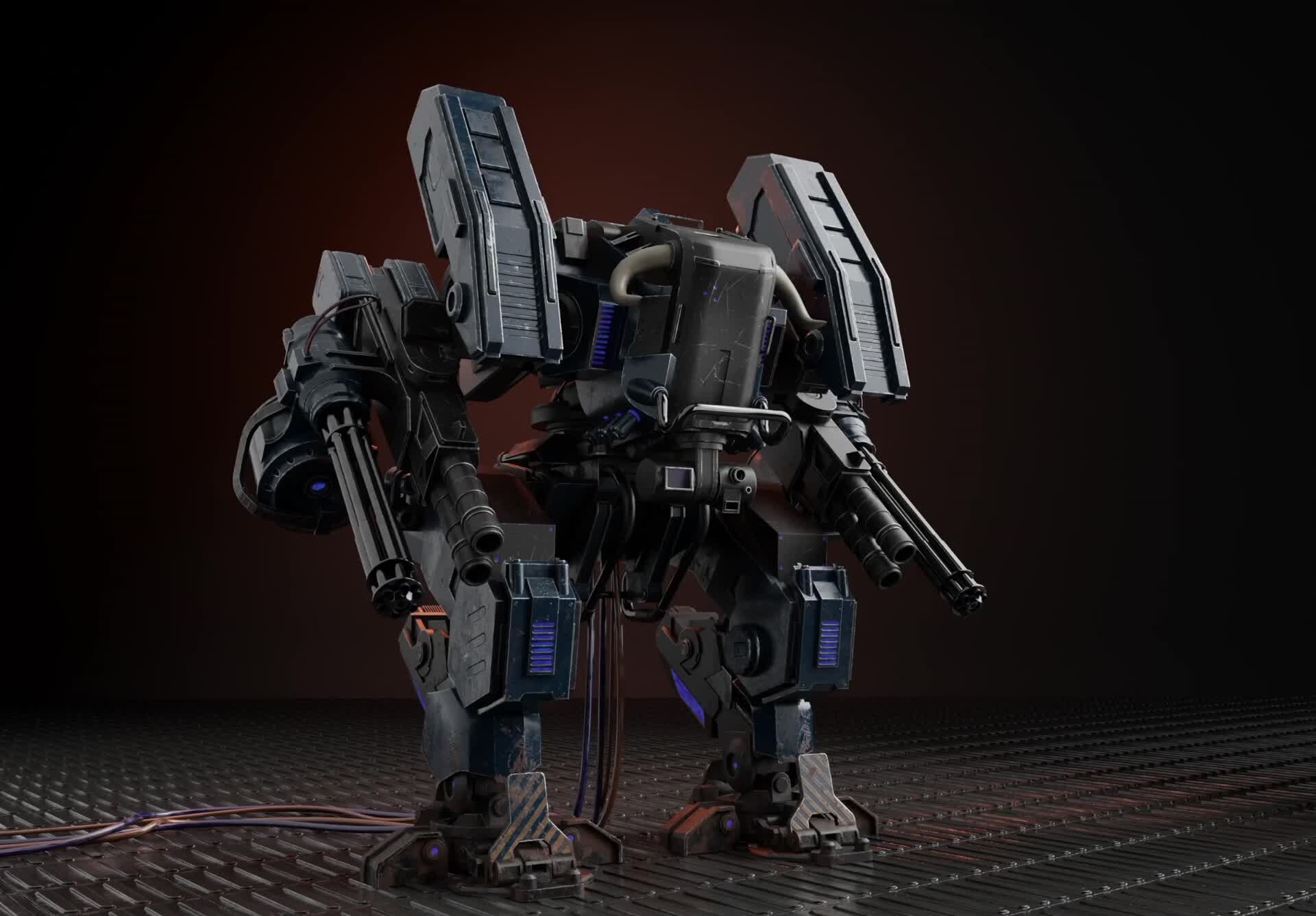 ArtStation - Kaino mech