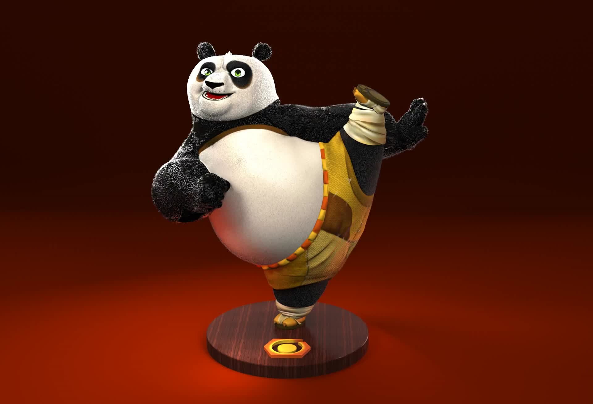 ArtStation - Kung Fu Panda 3D