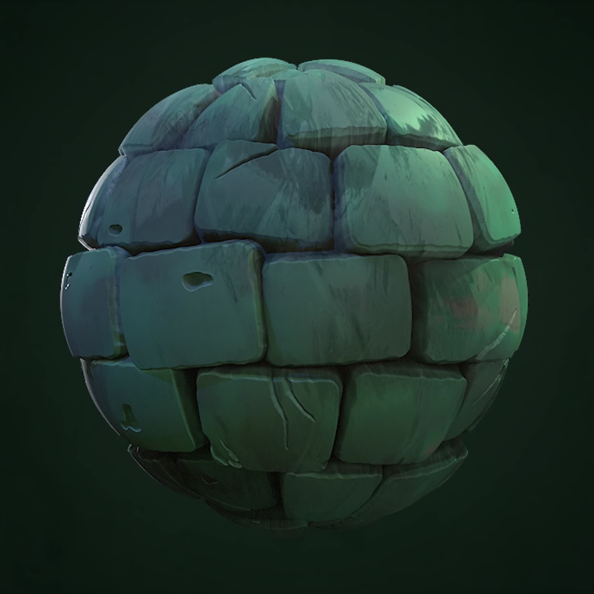 ArtStation - Brick Texture