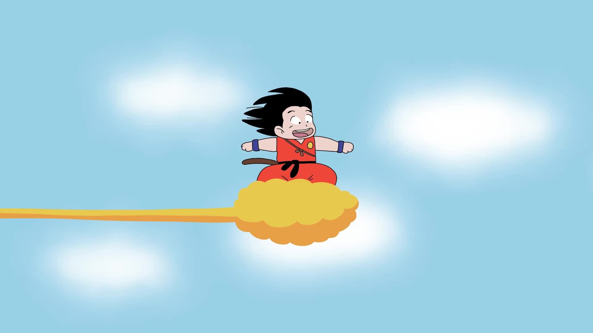 ArtStation - Toriyama tribute - animation 2d (loop)