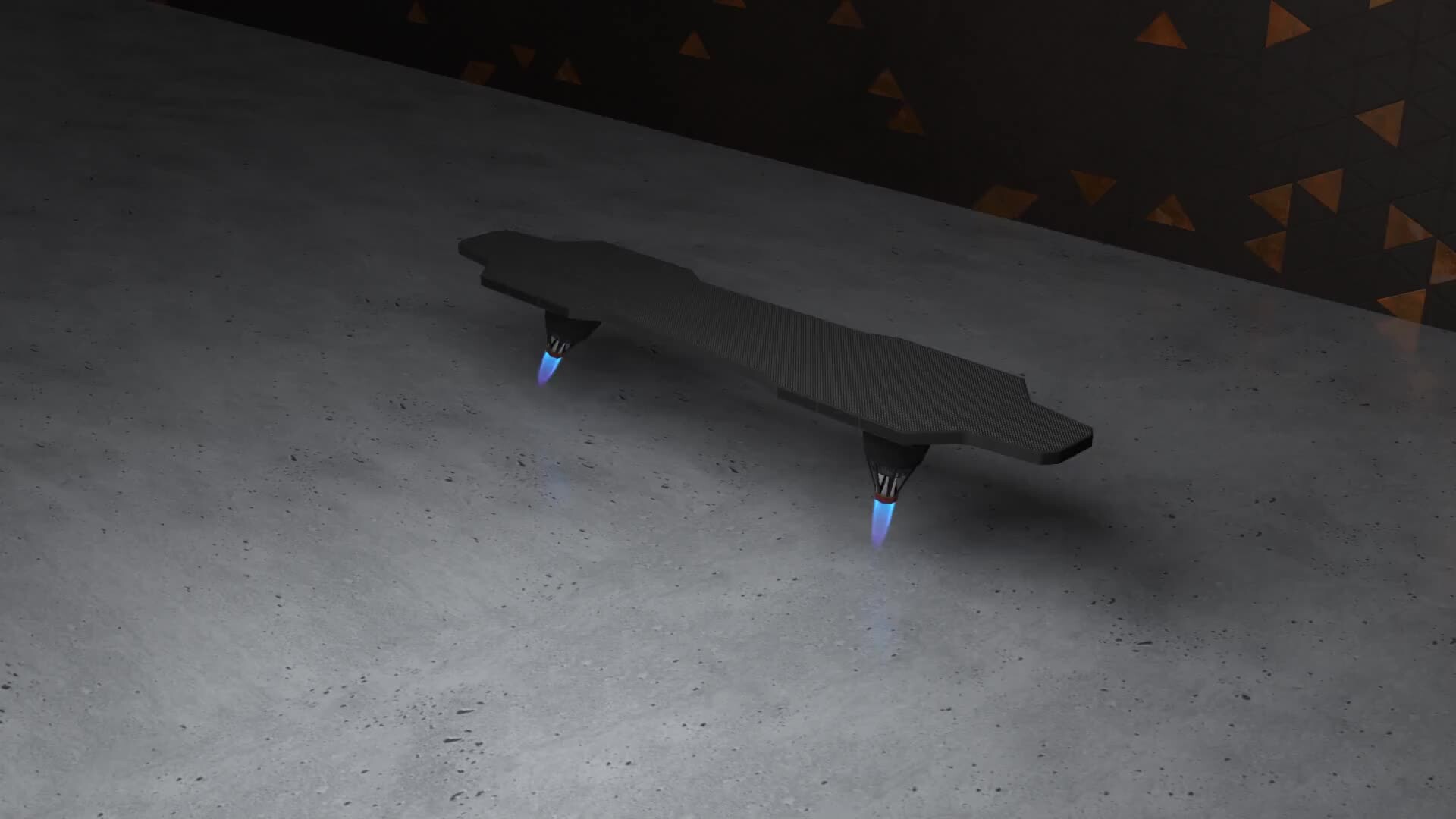 ArtStation - Rocket Hover Board Animation