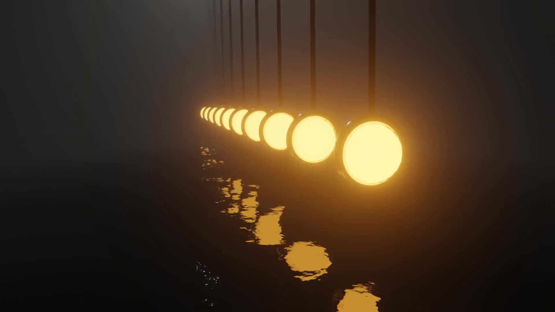 ArtStation - 3D Landscape Pendulum waves