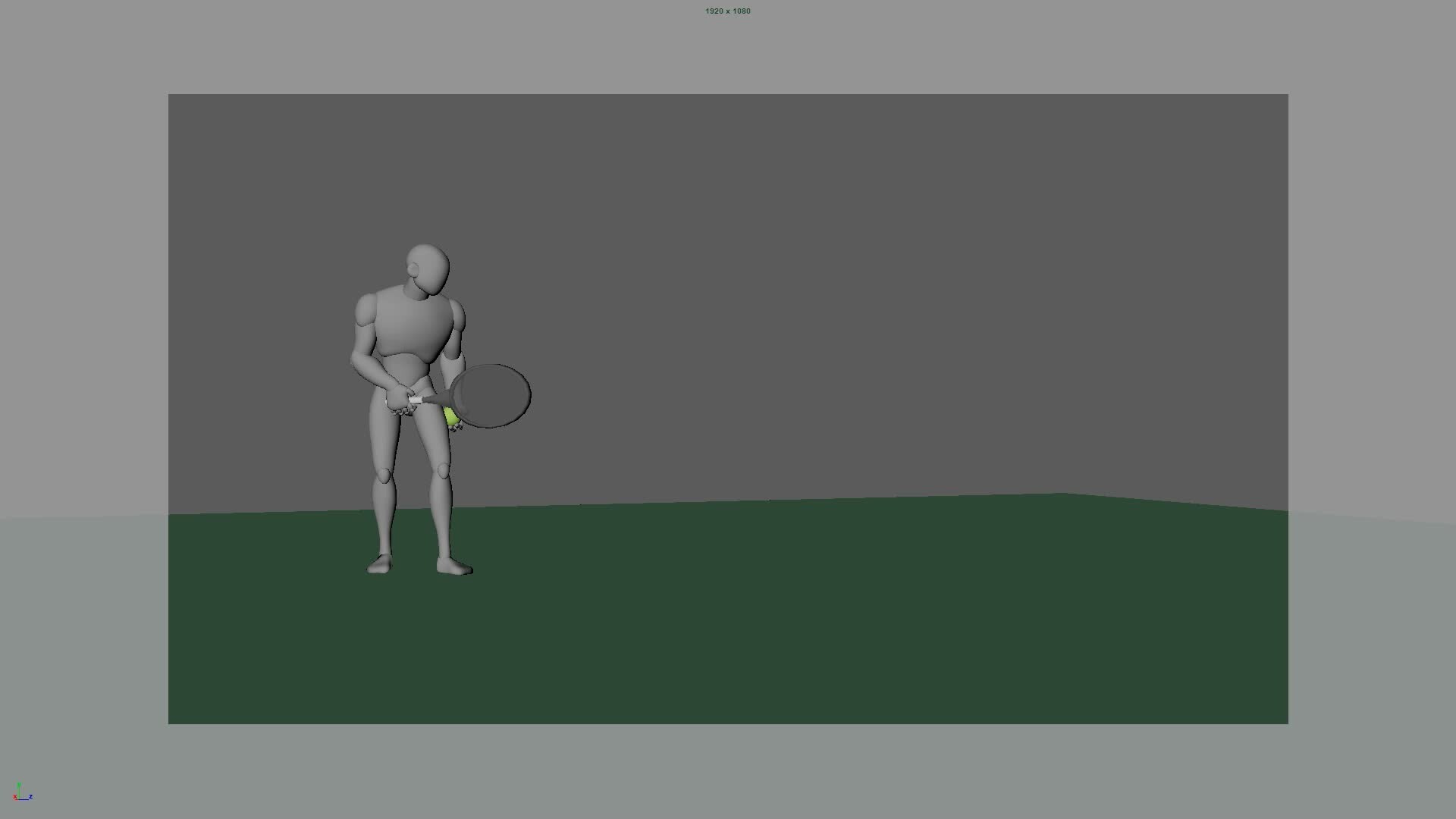 ArtStation - Tennis Sever Animation