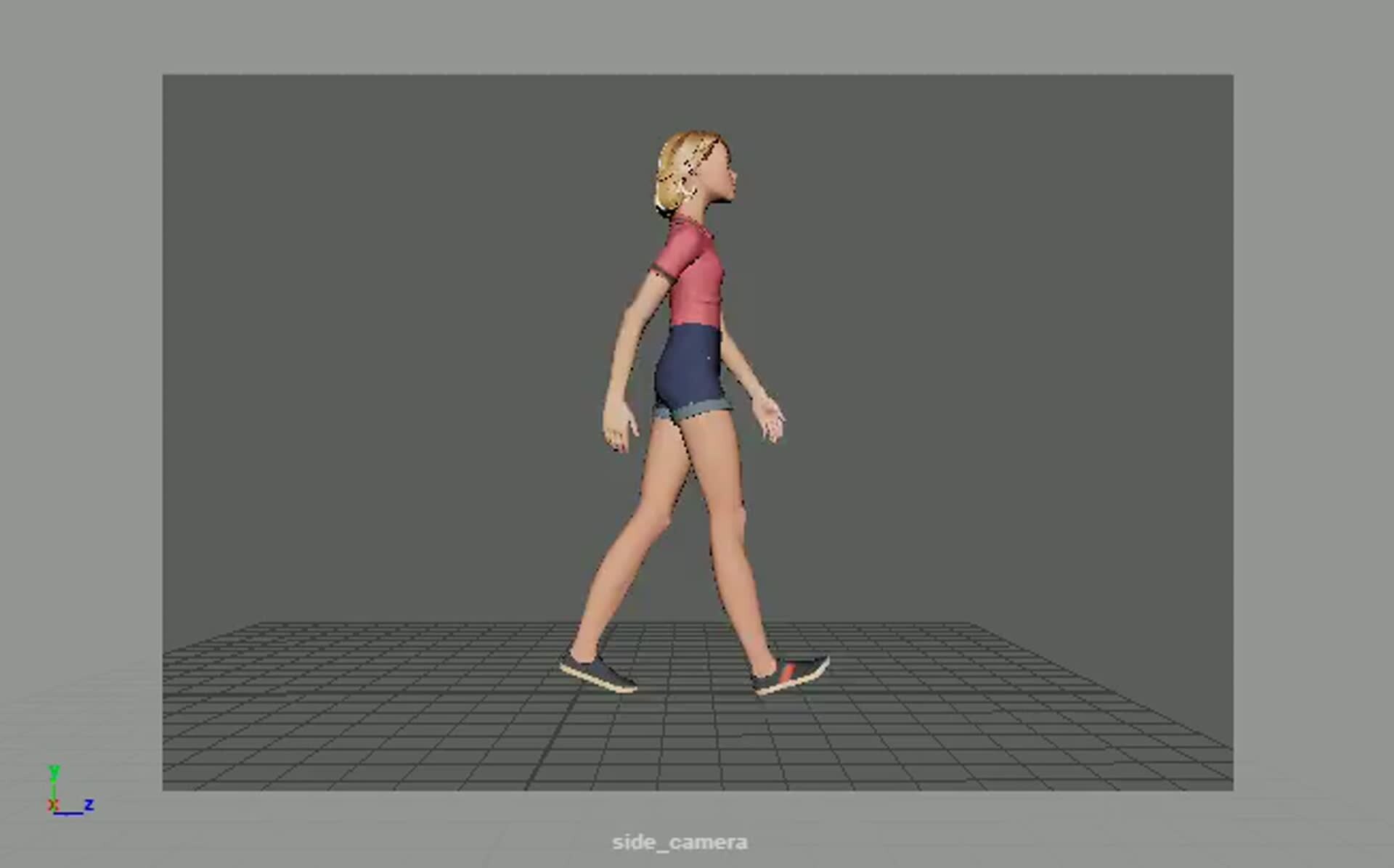 ArtStation - My Animation Walk Cycle
