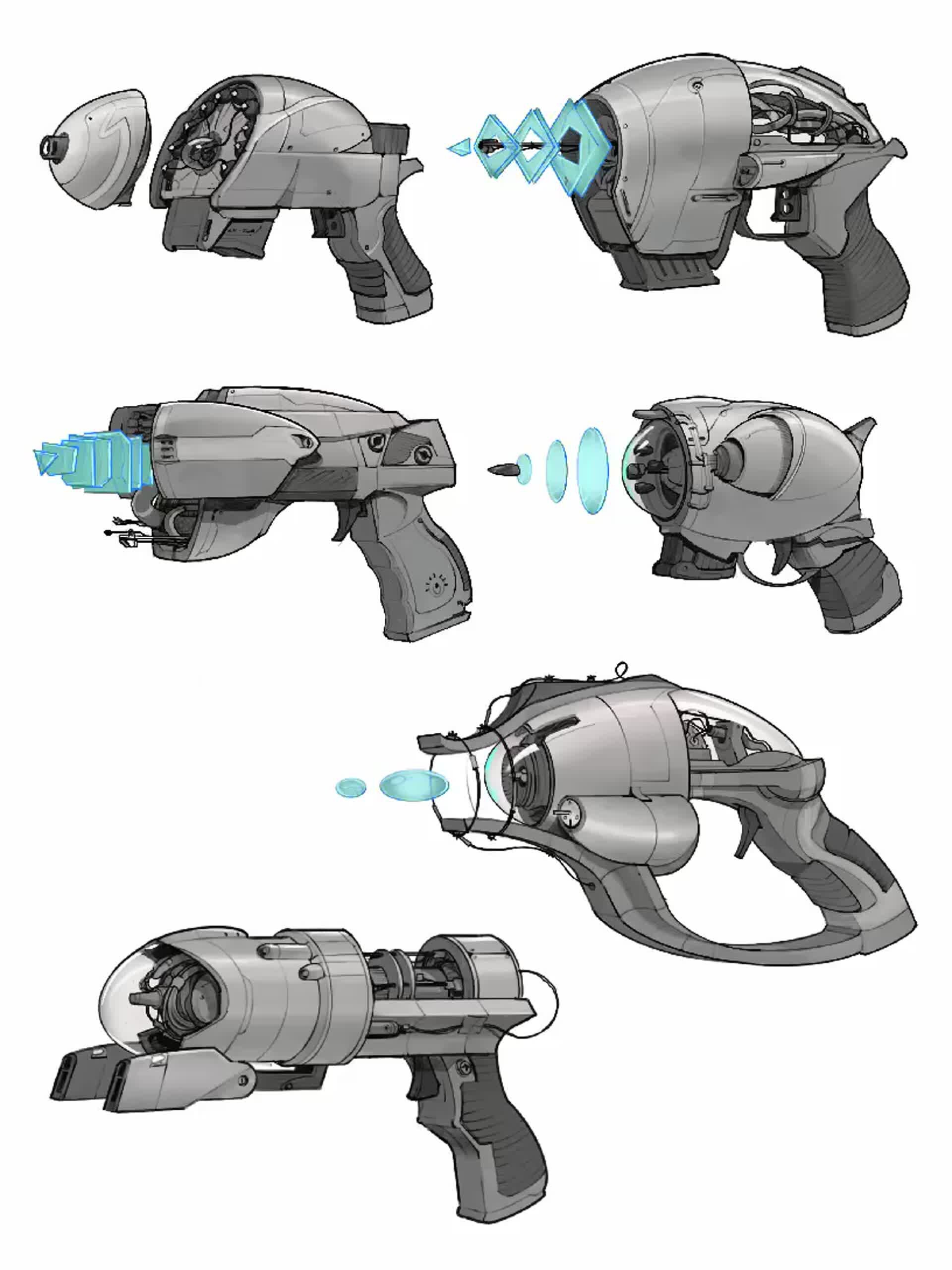 ArtStation - Goofy Lil' Guns