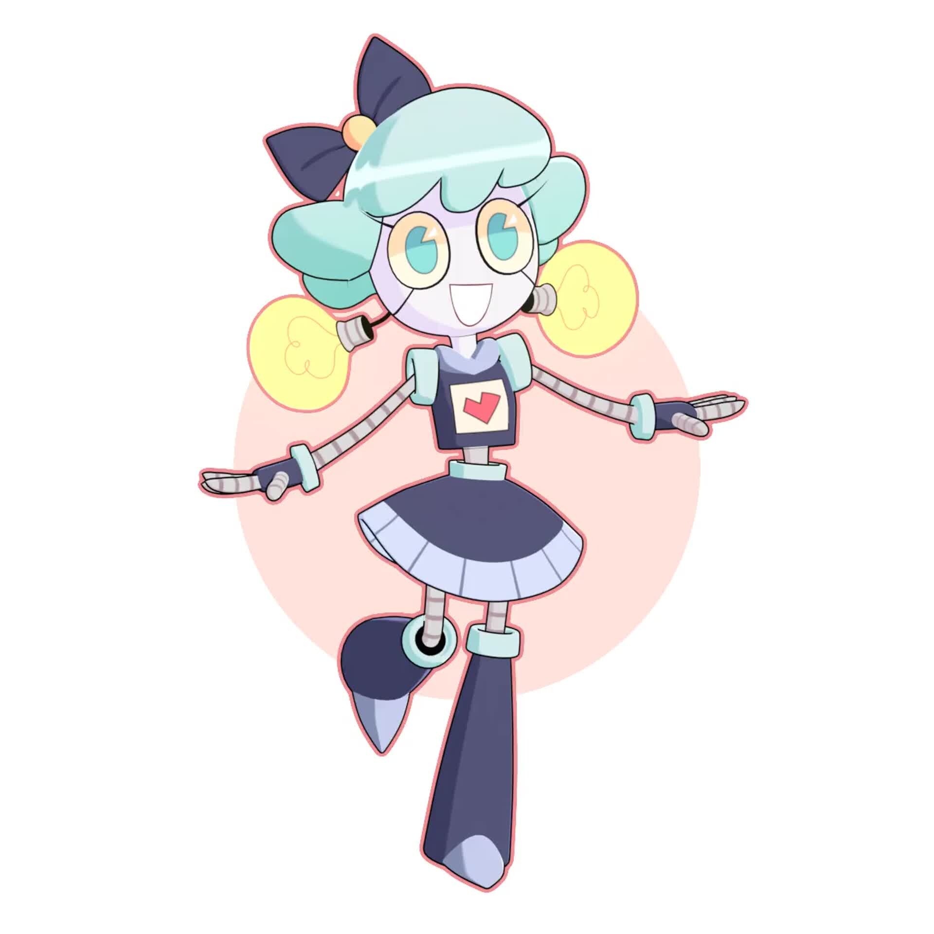 ArtStation - Robot girl fanart