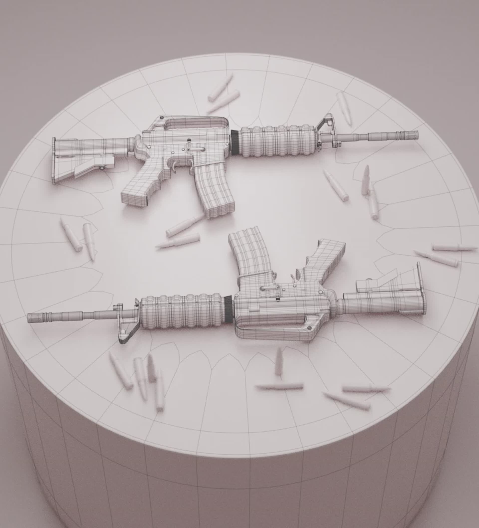 ArtStation - Weapon Modeling