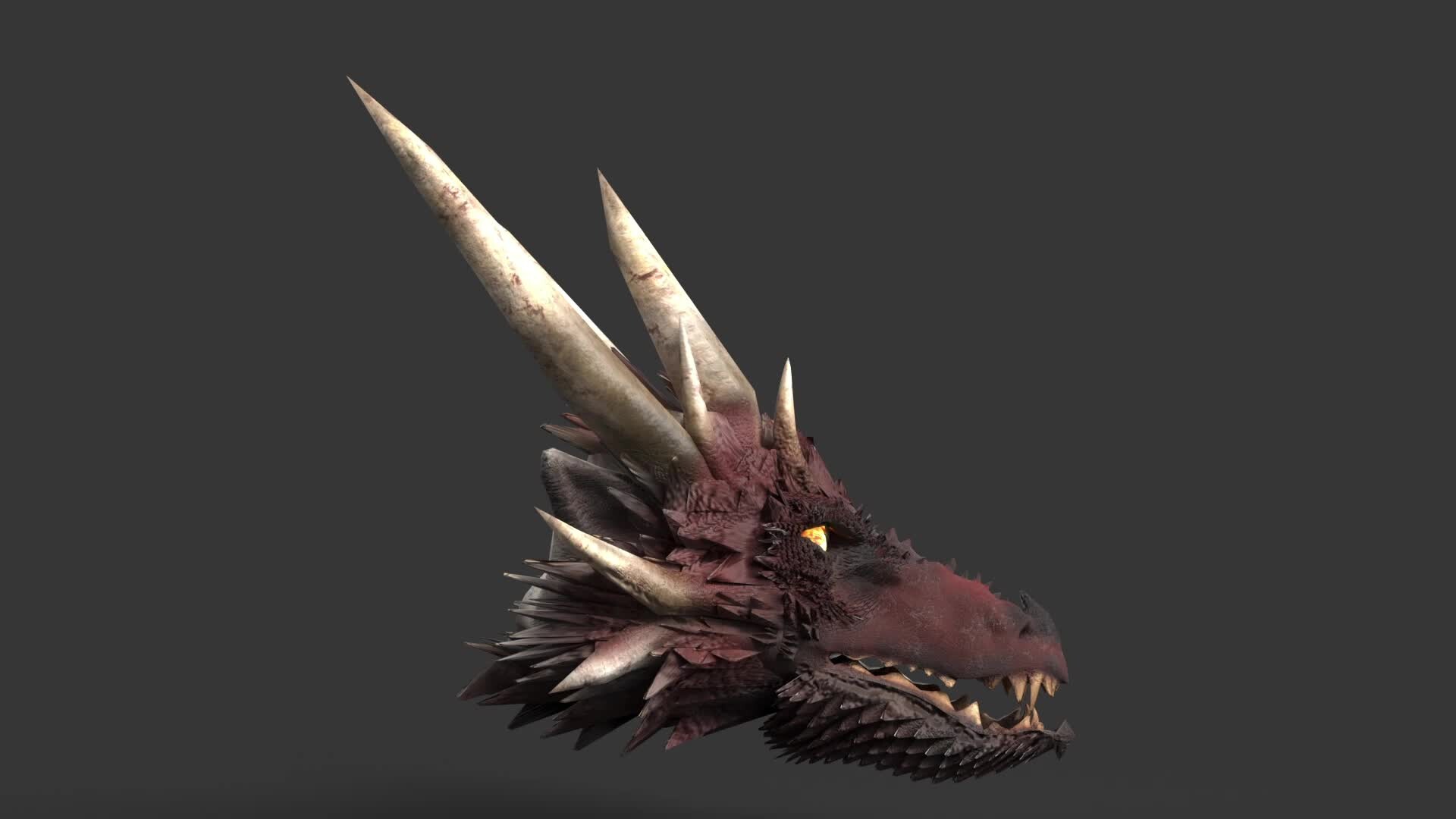 ArtStation - Western Fire Dragon