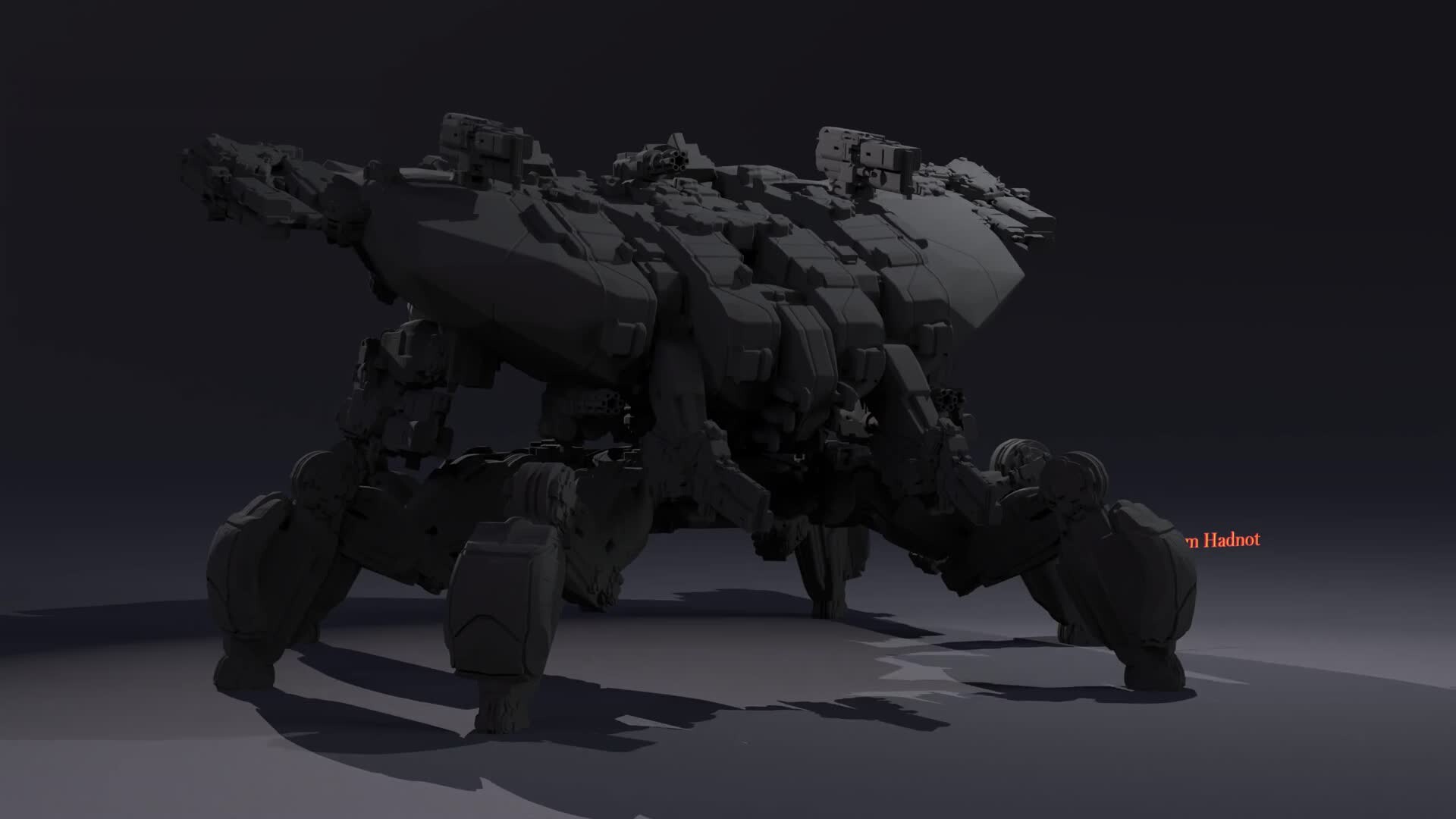 ArtStation - Hephaestus Mecha Tank