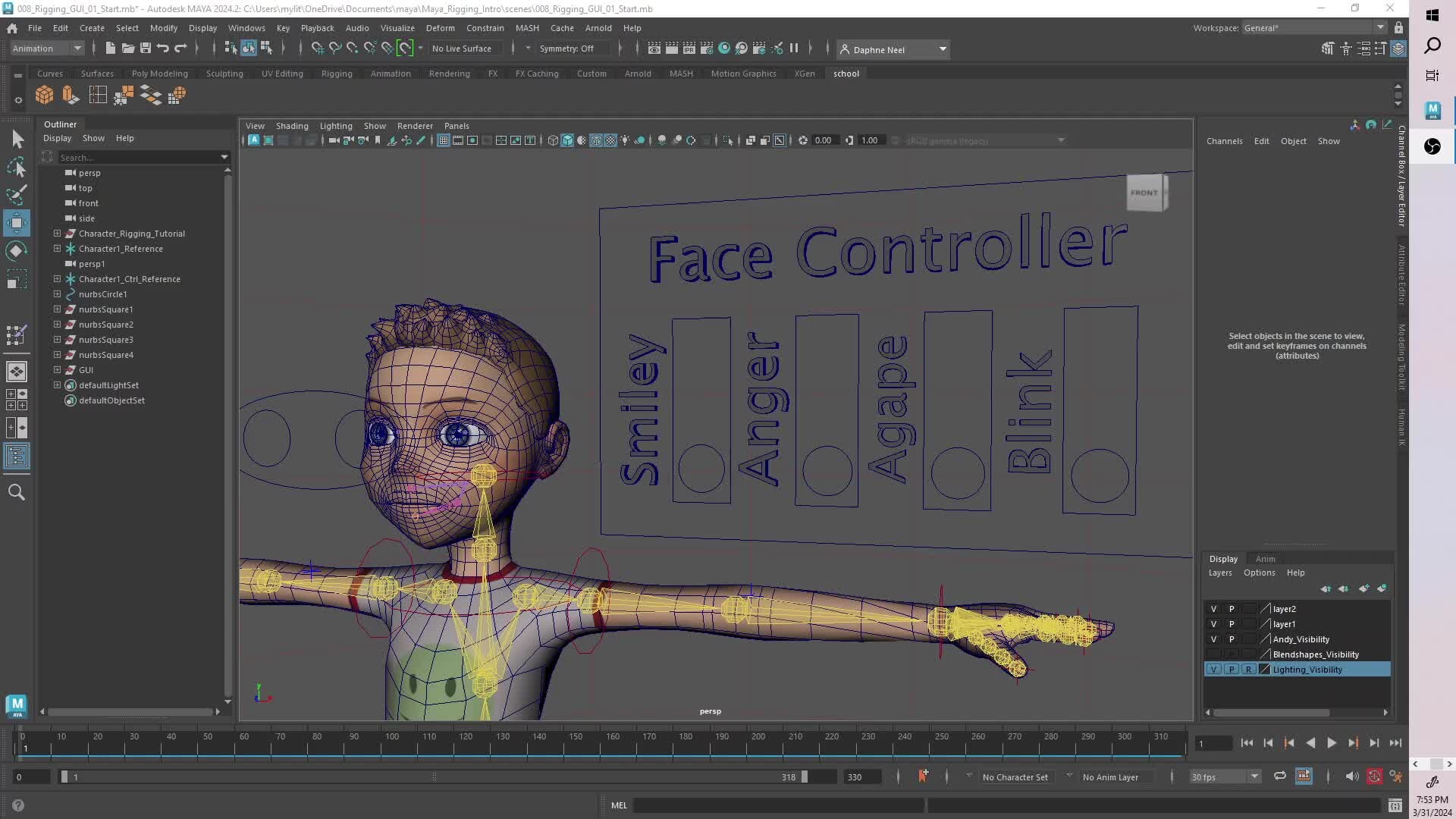 ArtStation - Rigging_Tests