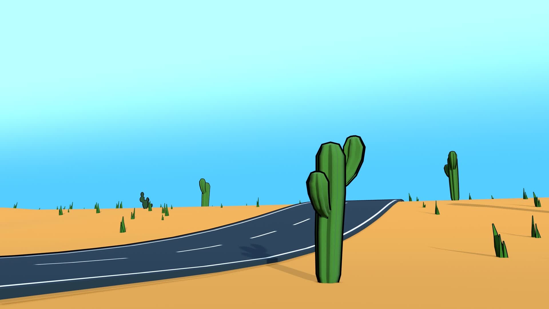 ArtStation - Car jump animation