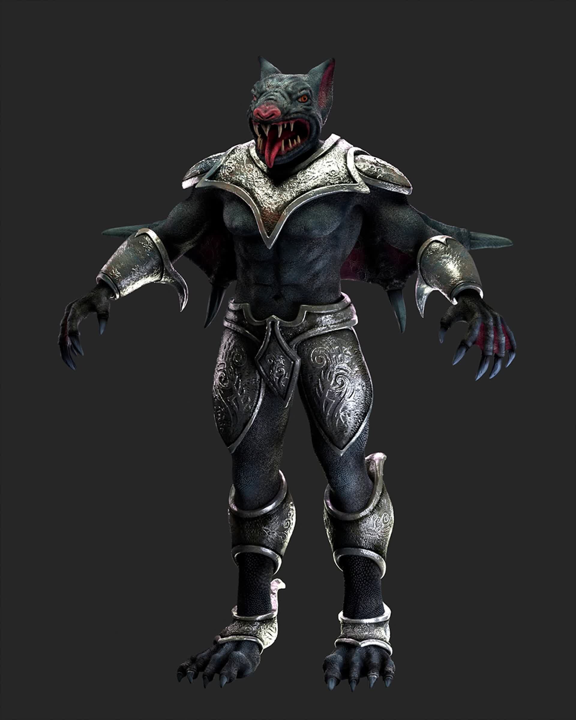 ArtStation - combat_rat