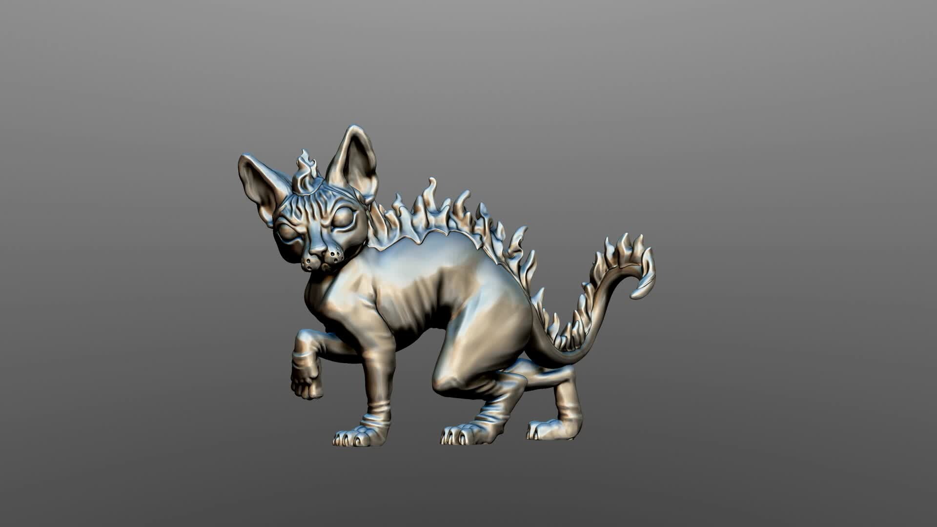 ArtStation - Sphinx cat
