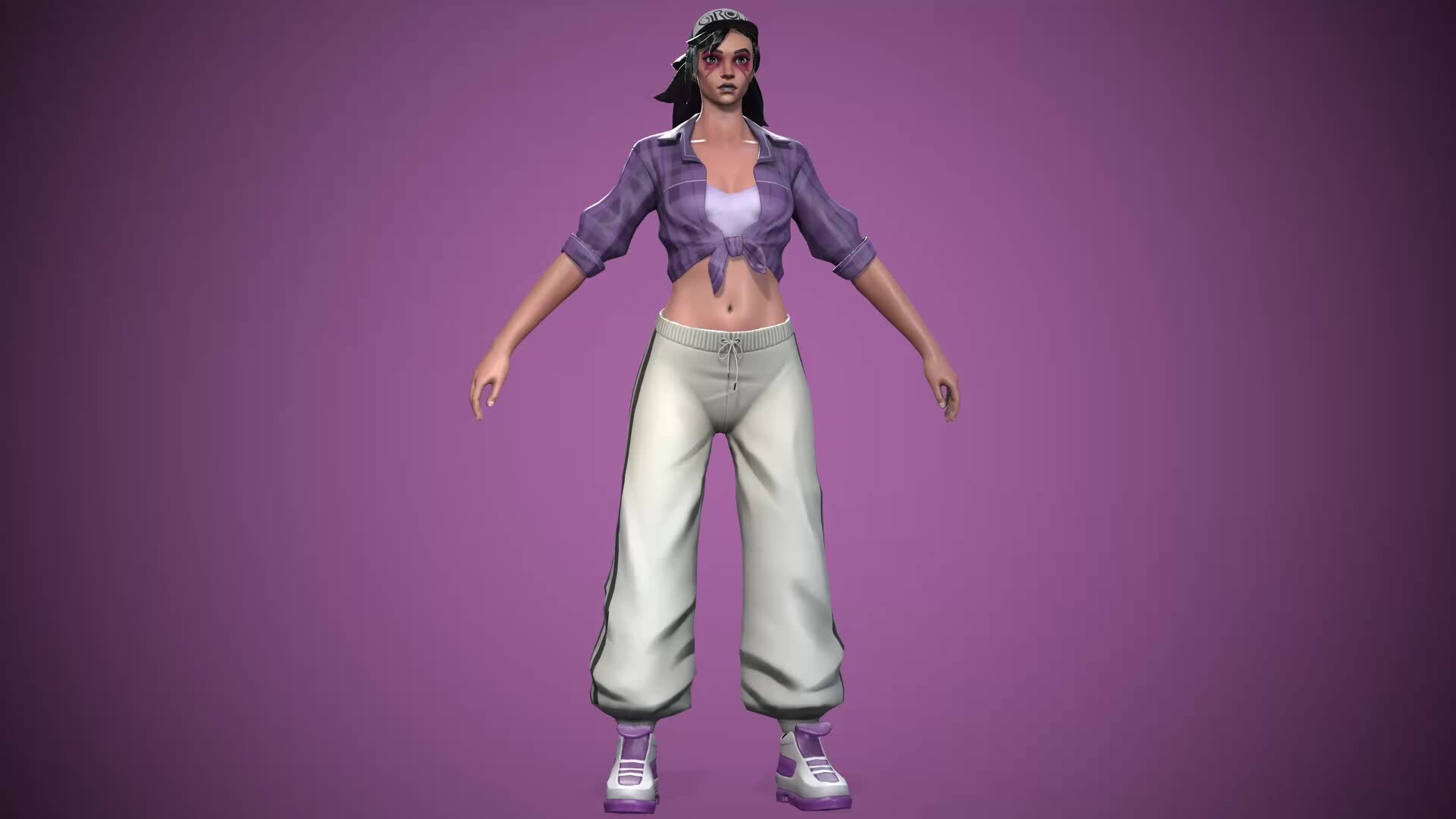 ArtStation - Female Character Game ReadyCharacter