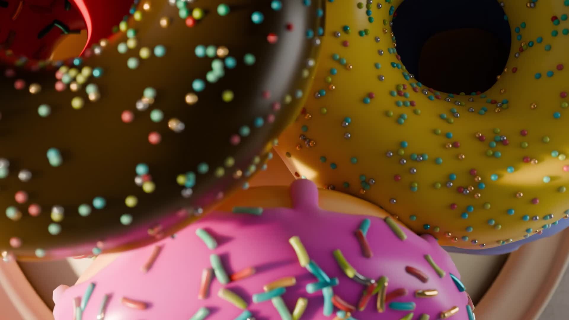 ArtStation - Donuts layout