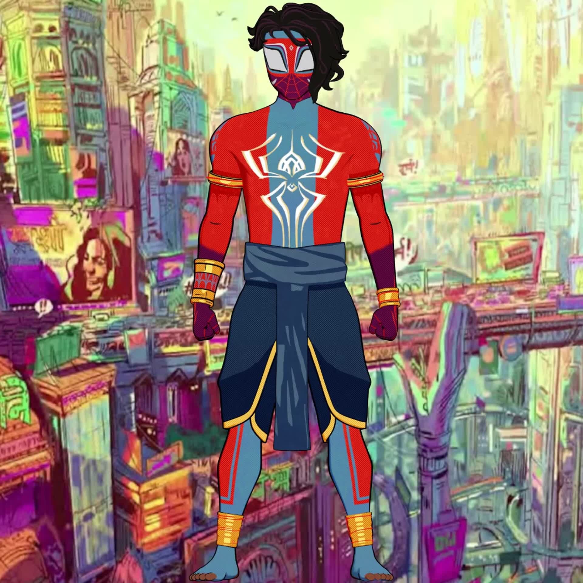ArtStation - Spider-Man India 3D art