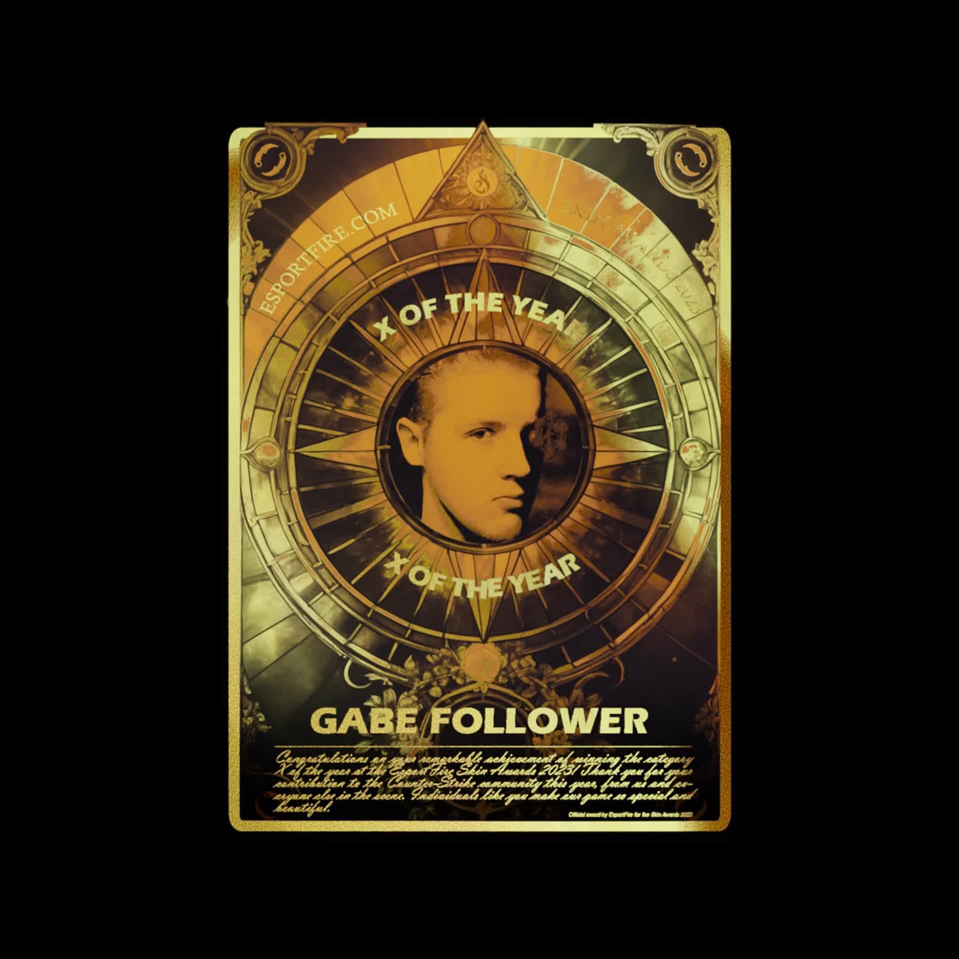 ArtStation - EsportFire.ocm Awards Trading Card