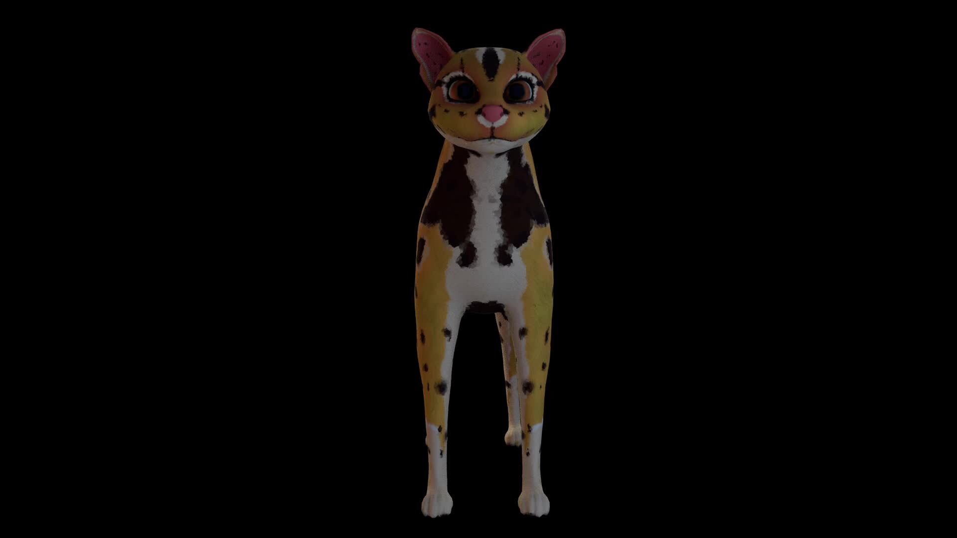 ArtStation - Ocelot texture