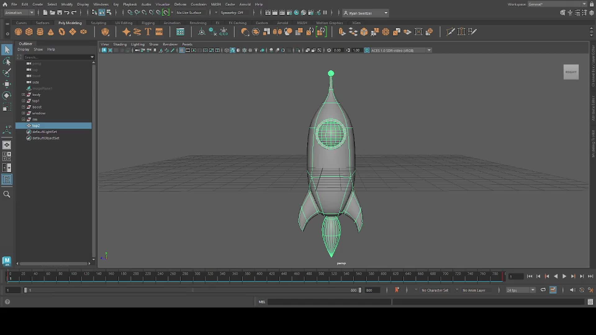 ArtStation - Rocket Model