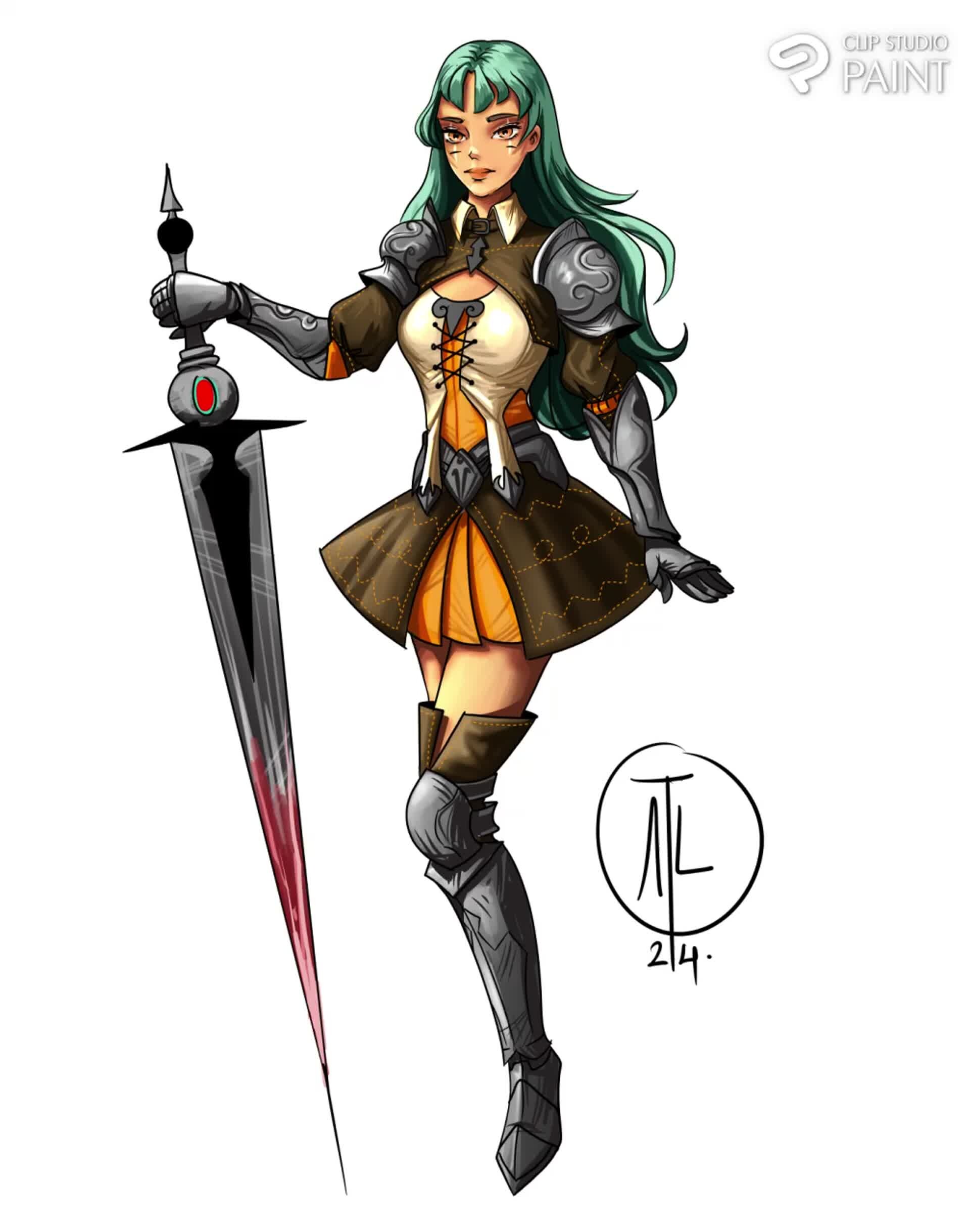 ArtStation - Hunter girl ( röprodüksiyon)