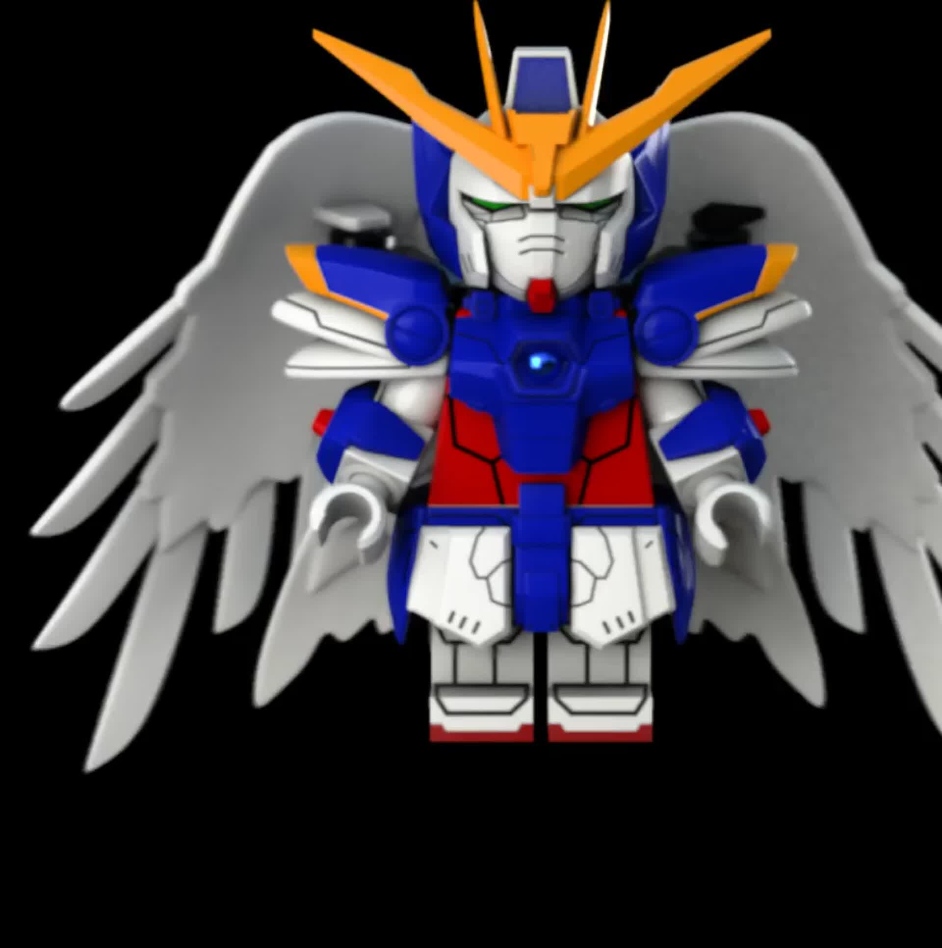 ArtStation - GUNDAM WING LEGO
