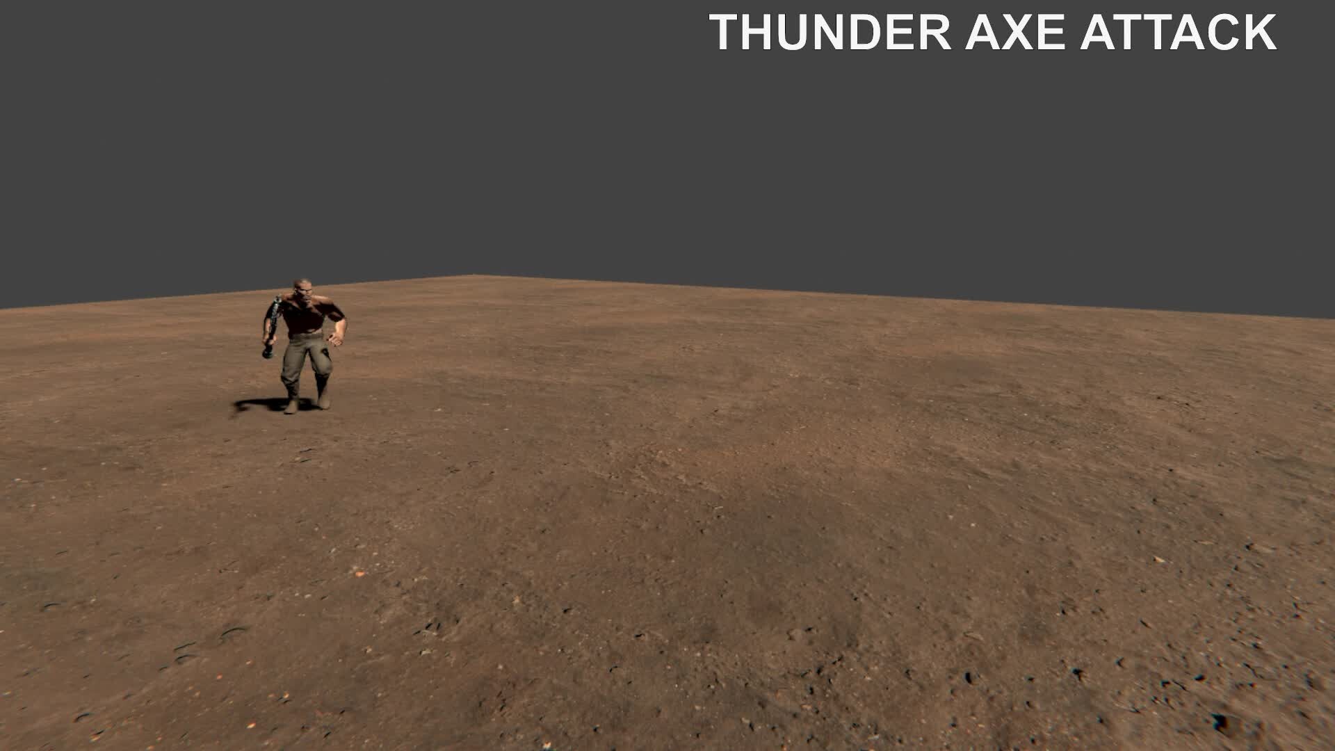 ArtStation - Thunder axe attack Unity 3D FX