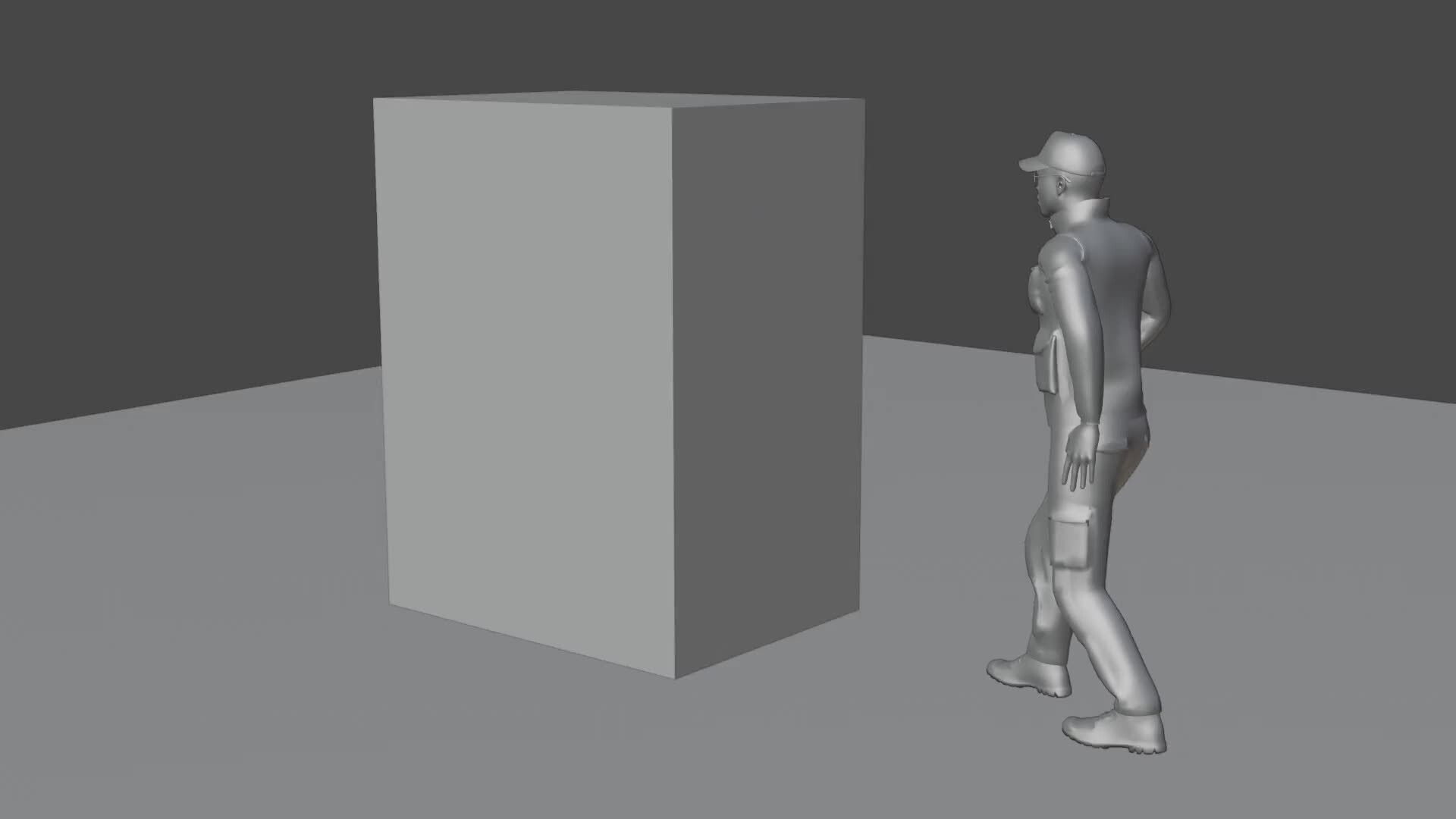 ArtStation - Box Pushing Animation