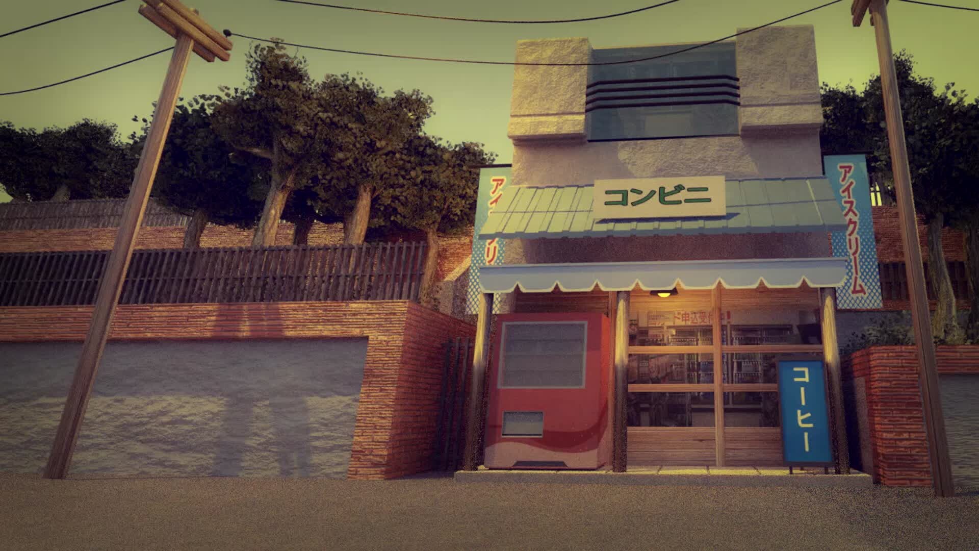 ArtStation - Japanese Storefront