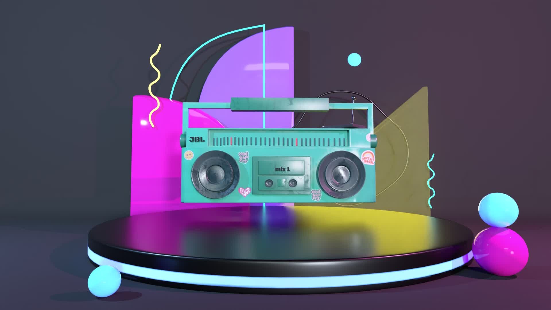 ArtStation - Boombox