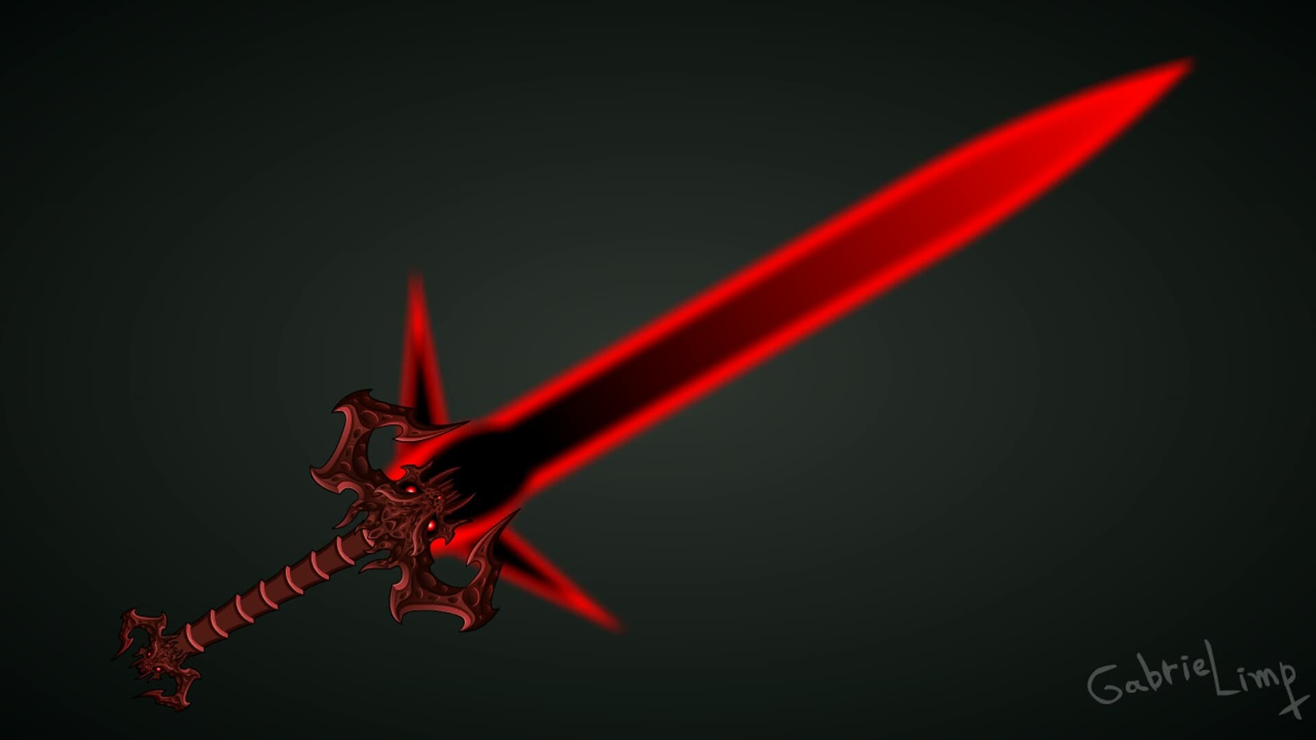 Gabriel Limp - Shadowscythe Star Sword