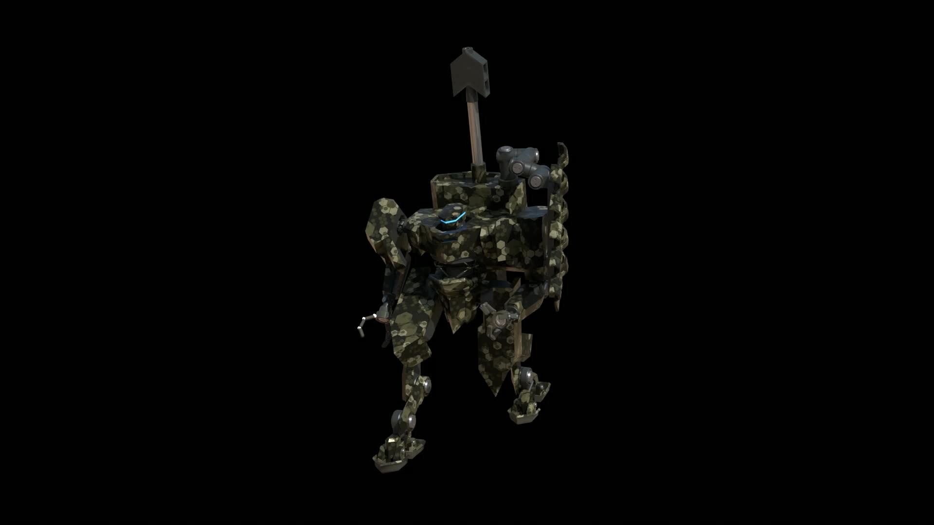 ArtStation - Blender_mecha_robot