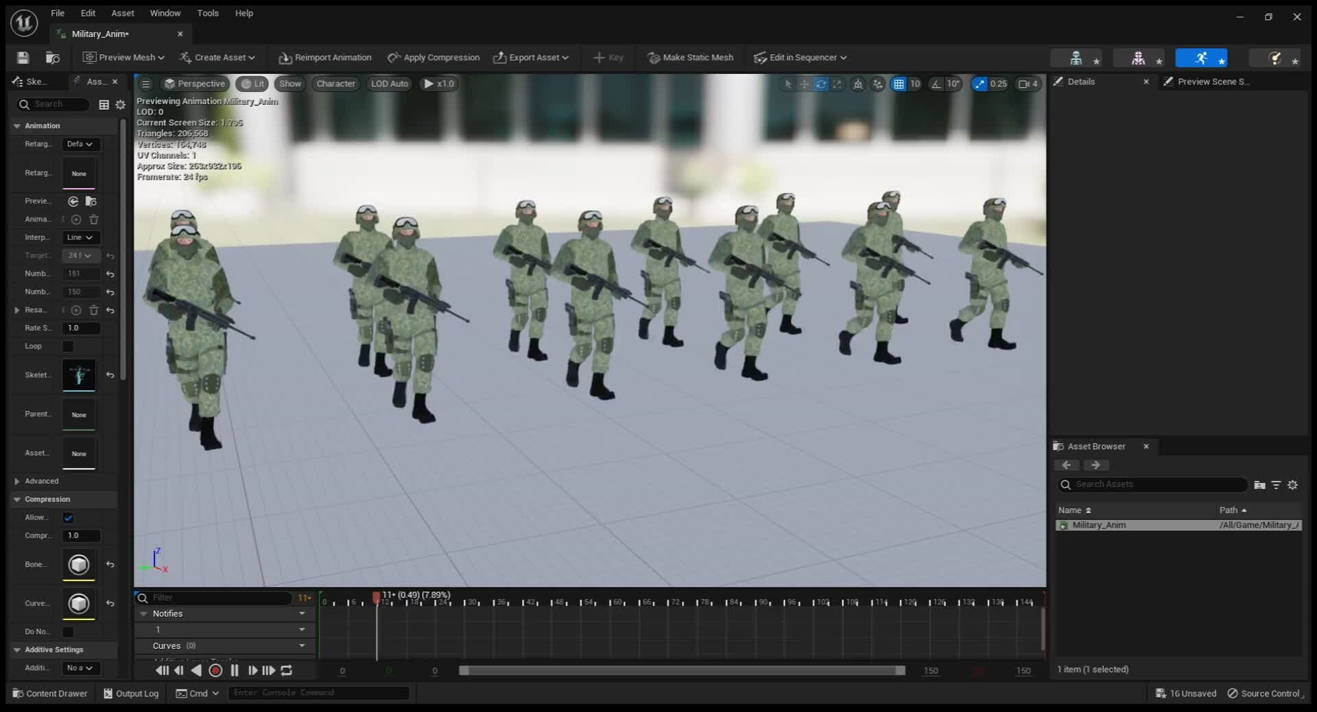 ArtStation - 3D Crowds in Maya/unreal engine