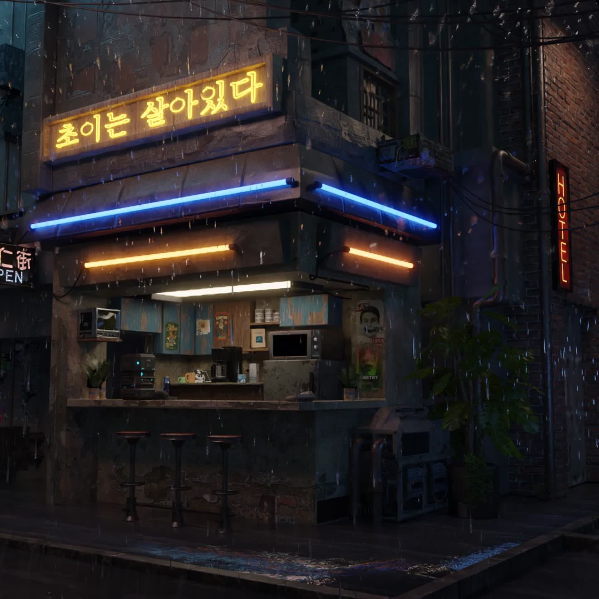 ArtStation - Cyberpunk Corner