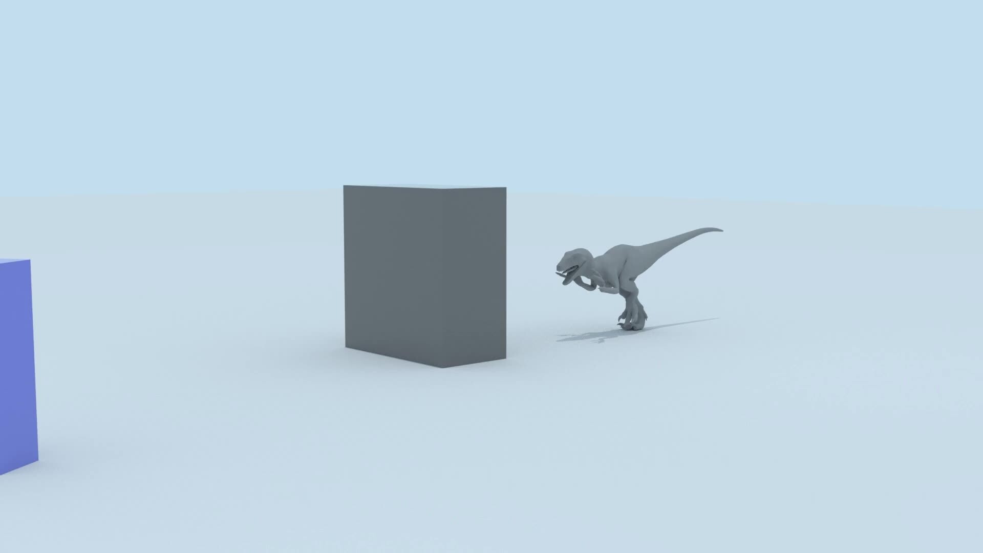 ArtStation - Raptor pounce animation