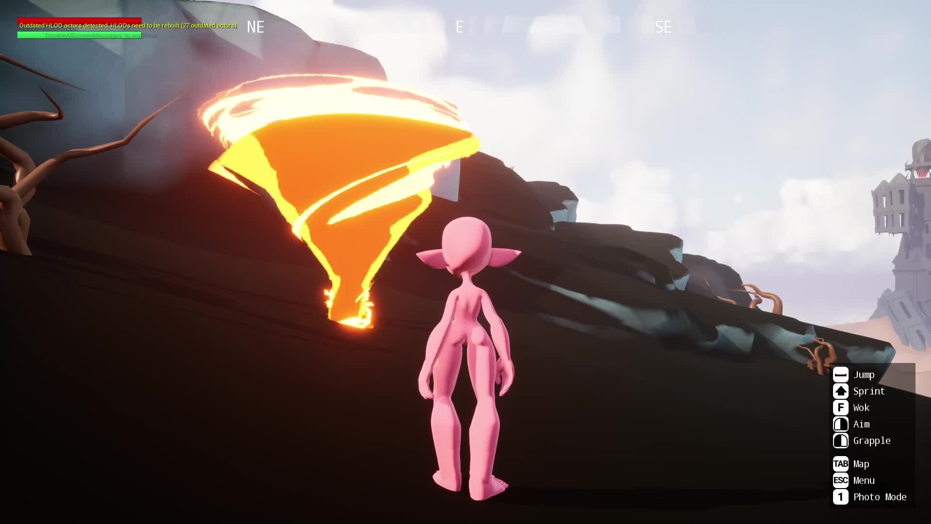 Micole - Project Titan -VFX Stylized Tornado