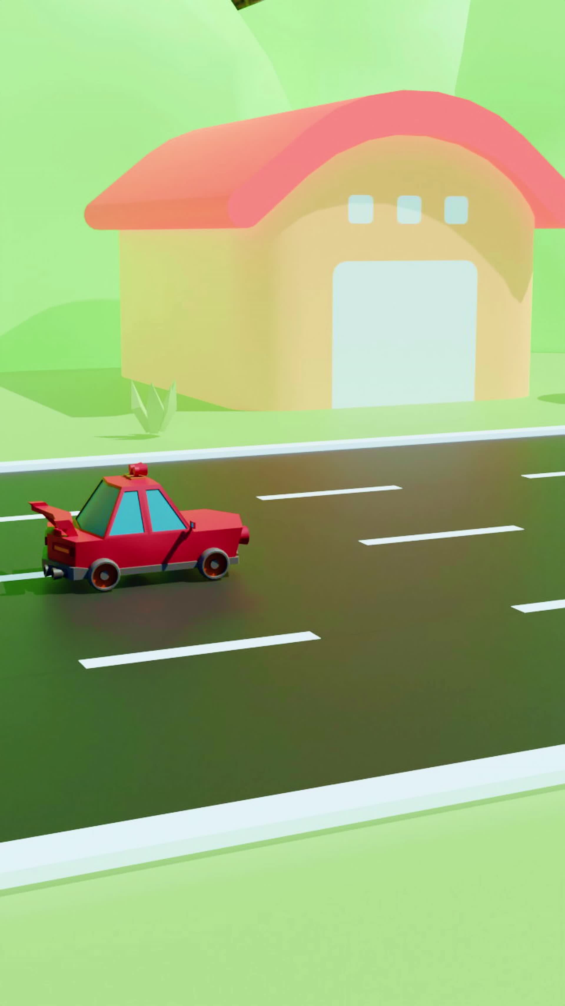 ArtStation - Loading screen Animation clip for shape shafting game