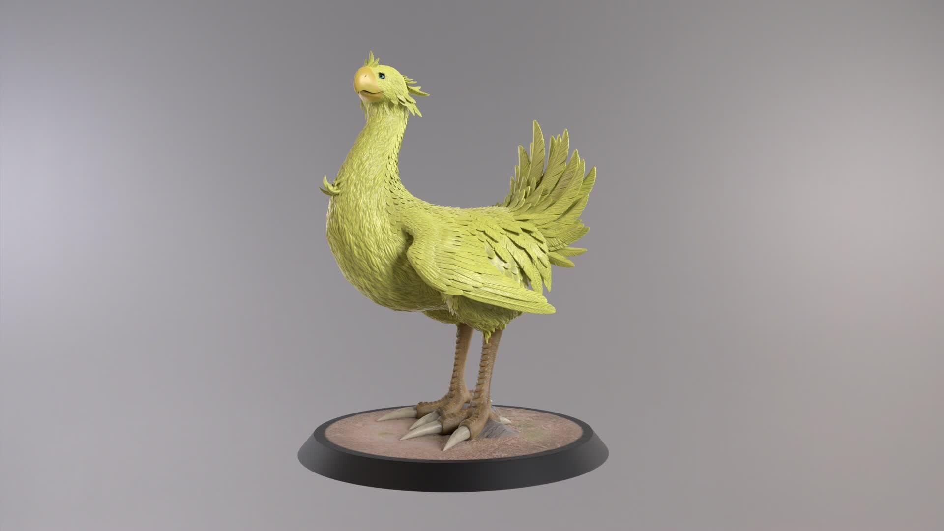 ArtStation - Chocobo - Final Fantasy 7