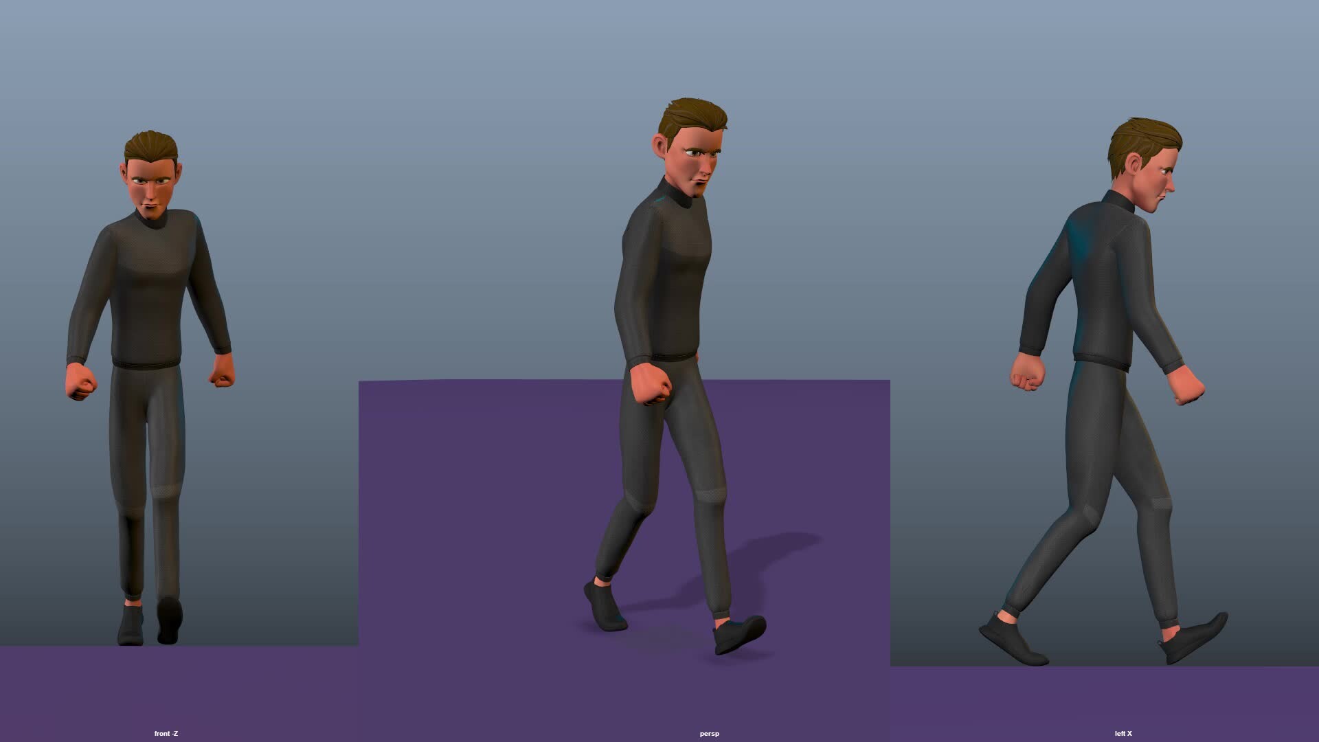 ArtStation - Walk Cycle