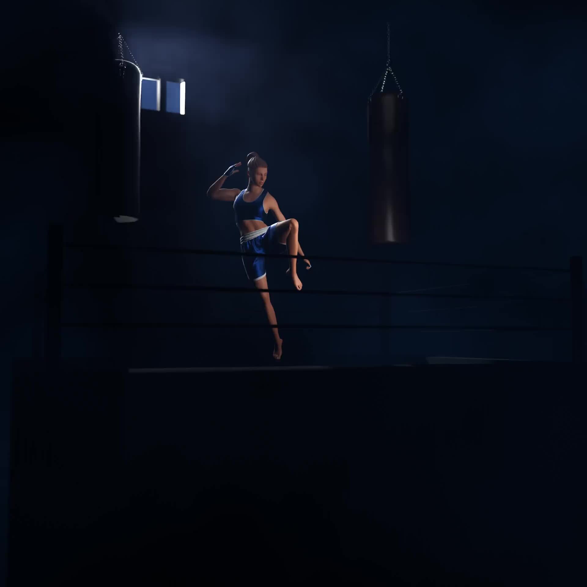 ArtStation - Boxer Girl Game Ready Character