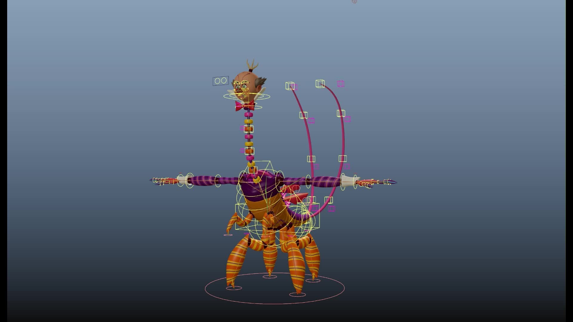 ArtStation - King Candy Rig Flight test