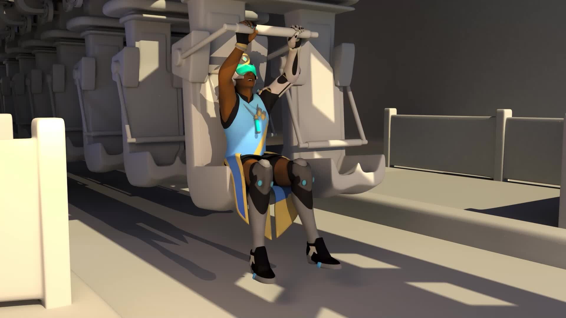 ArtStation - Stuck on a Roller Coaster - 3D Animation