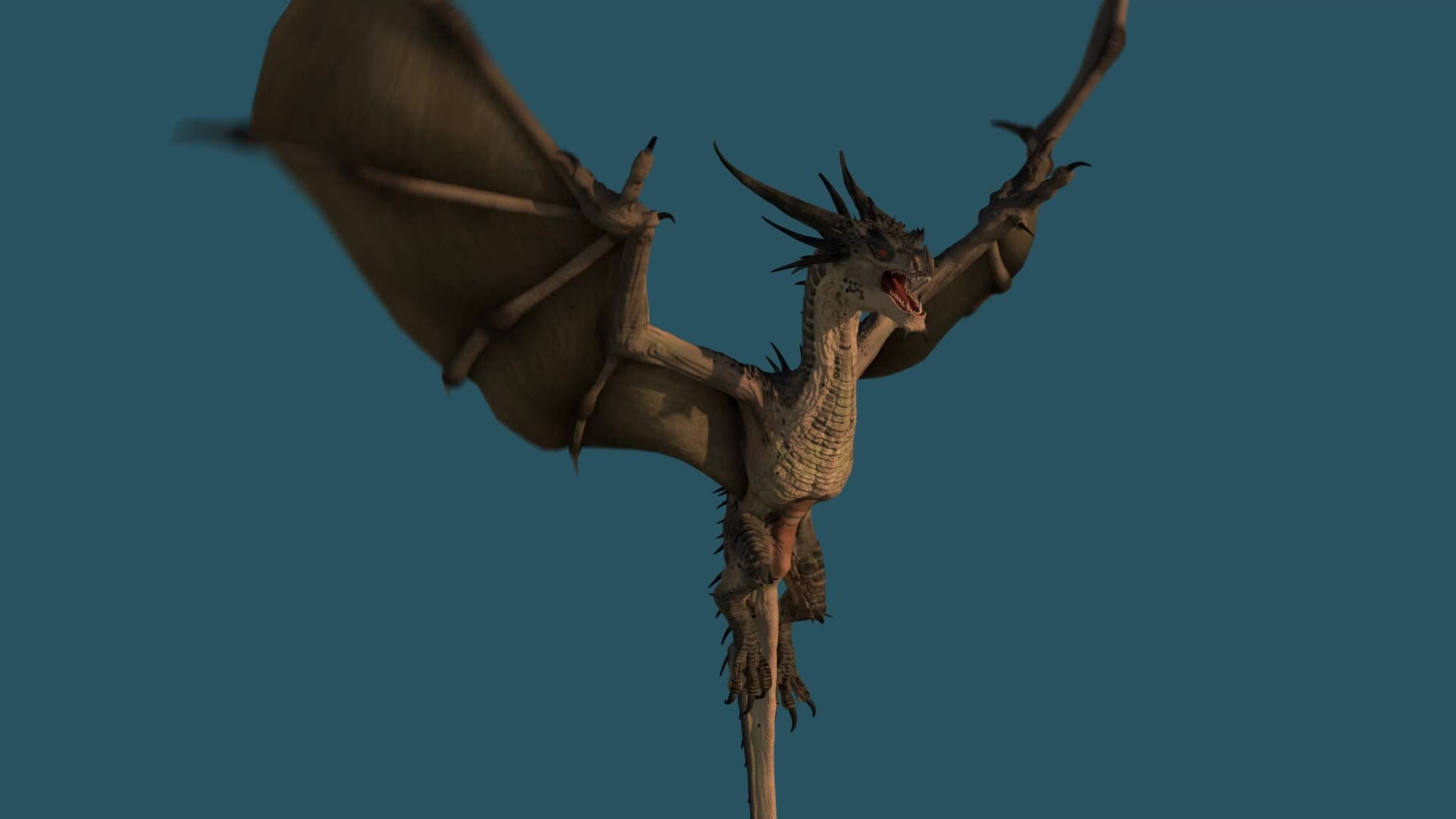 ArtStation - Hovering Dragon