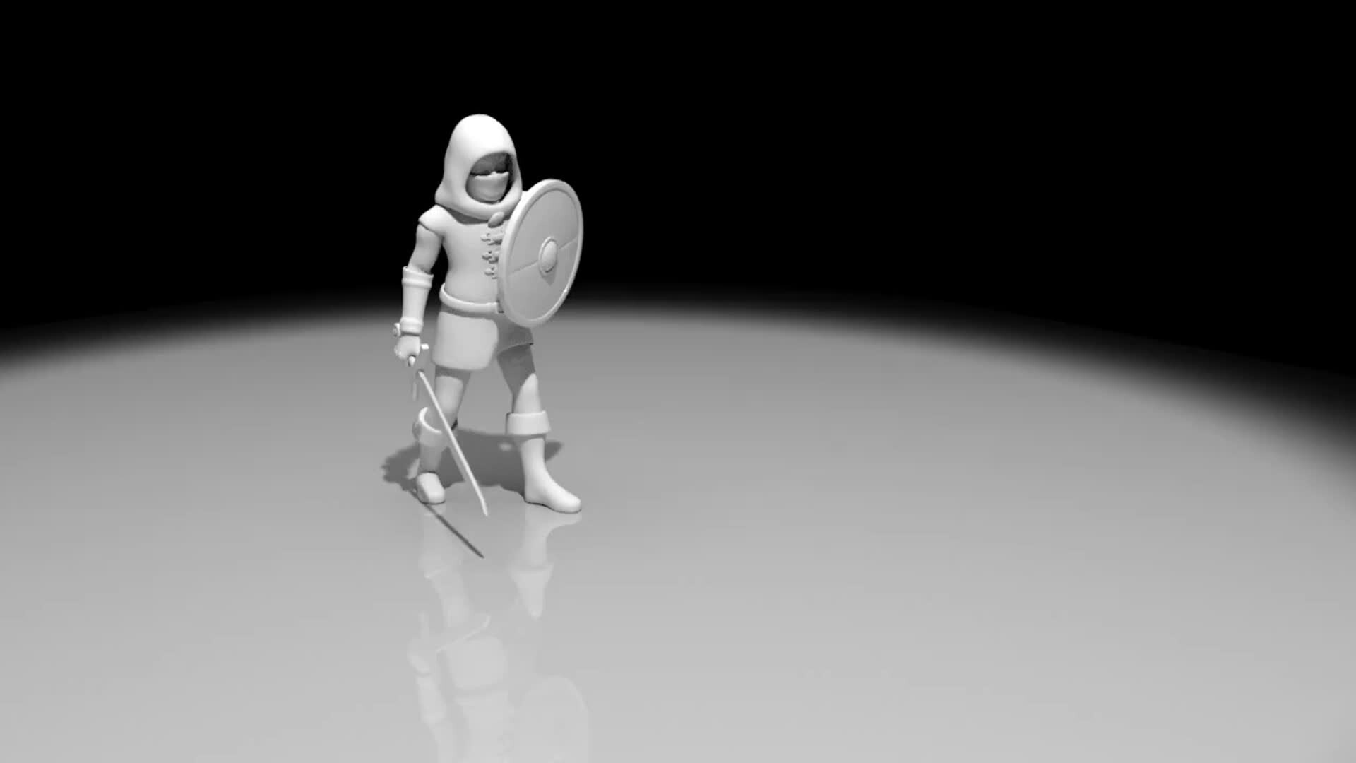 ArtStation - Melee attack animation for Theif - Character Animation