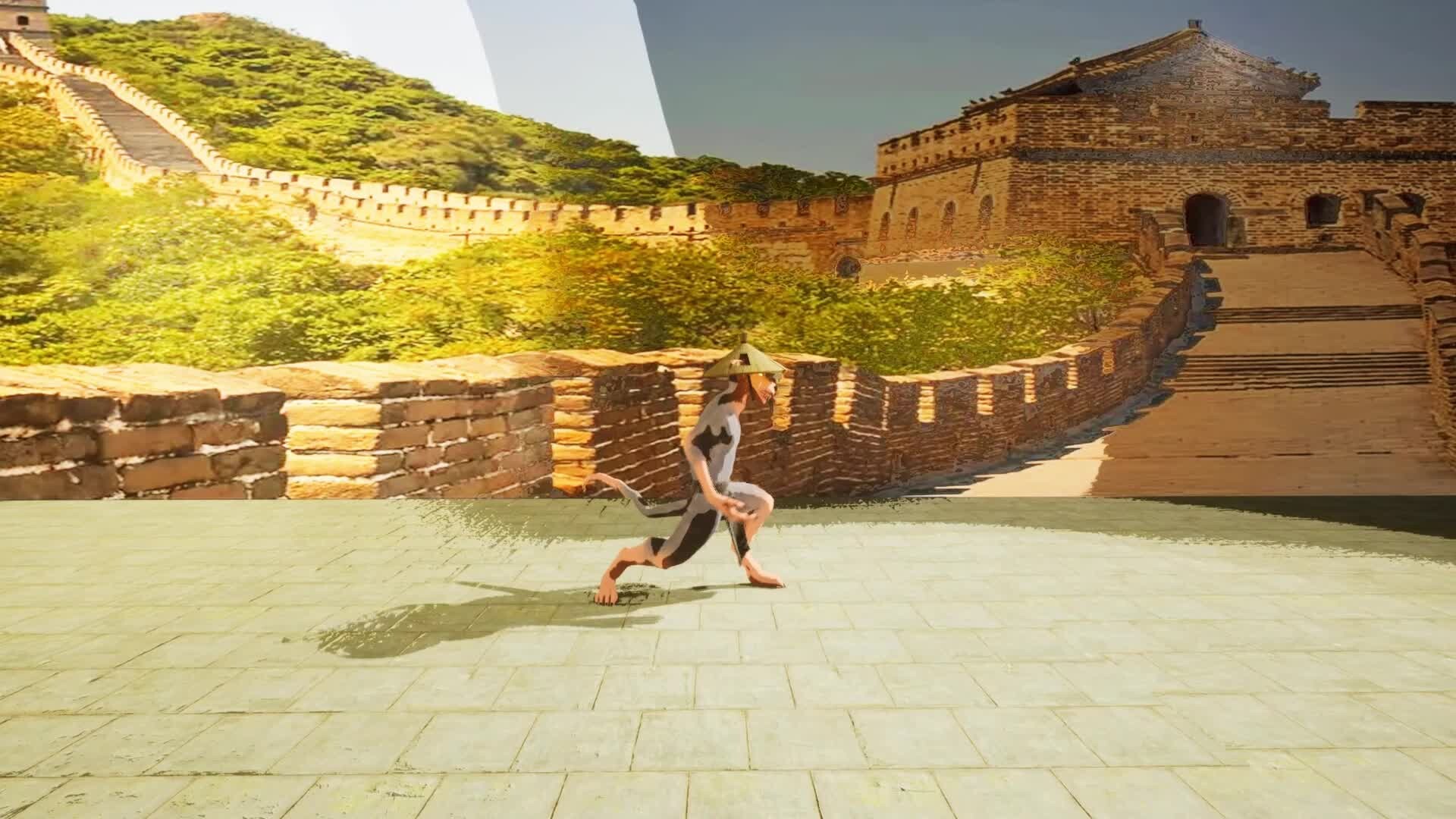 ArtStation - Character animation kung fu