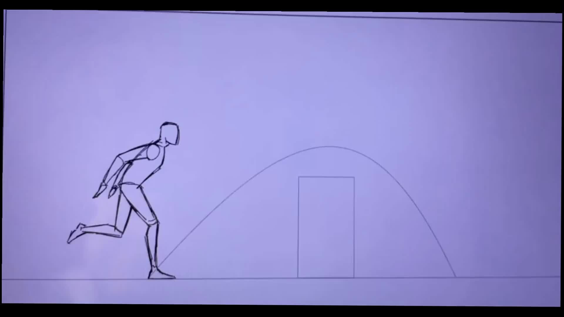 ArtStation - Jump Cycle animation